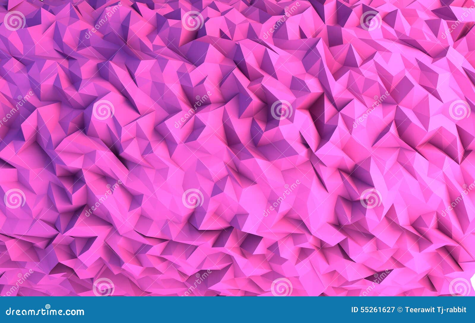 Abstract Pink Triangle Geometrical Background Illustration Stock ...