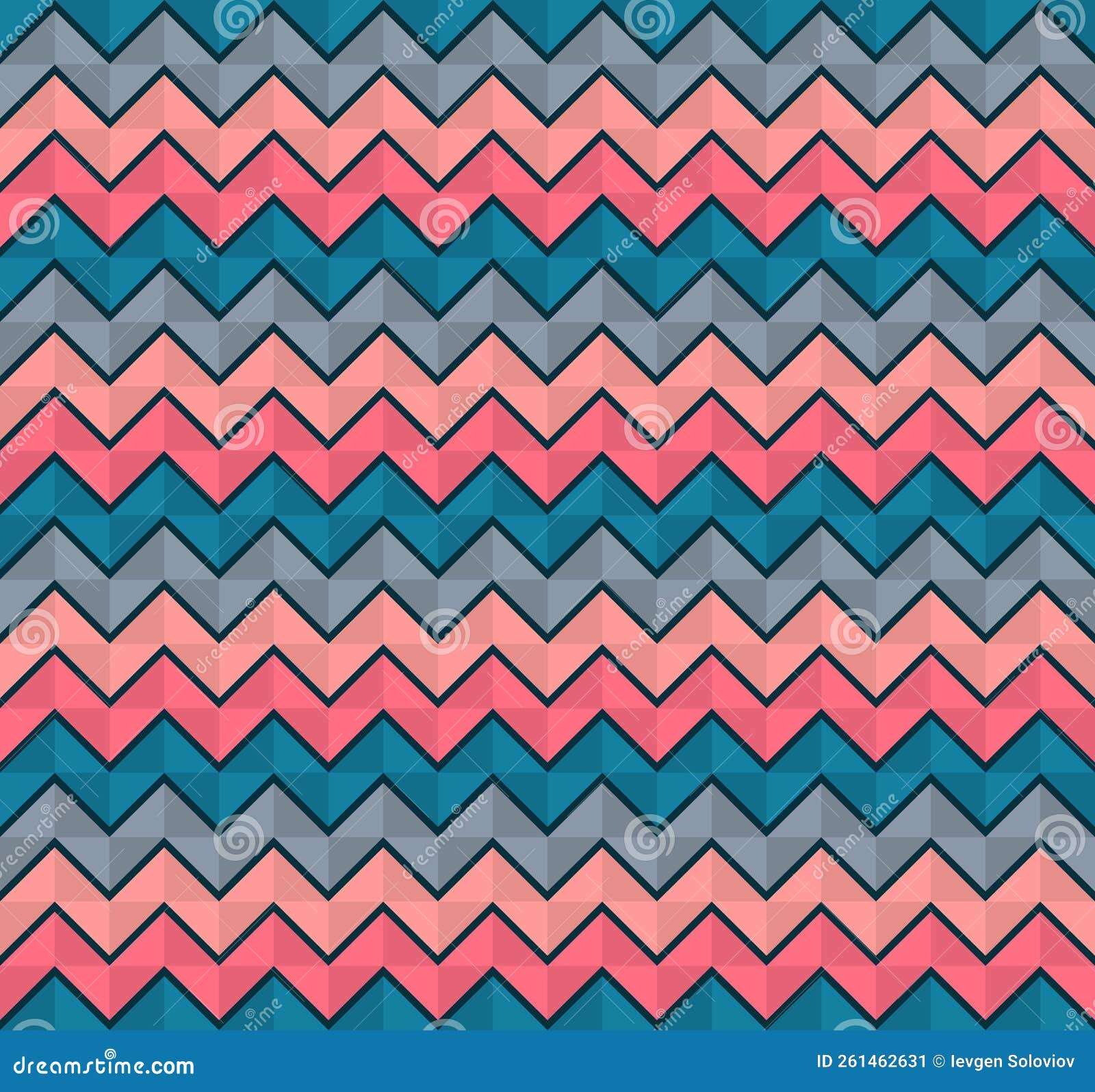 Abstract Pink Triangle Waves Background Stock Vector - Illustration of ...