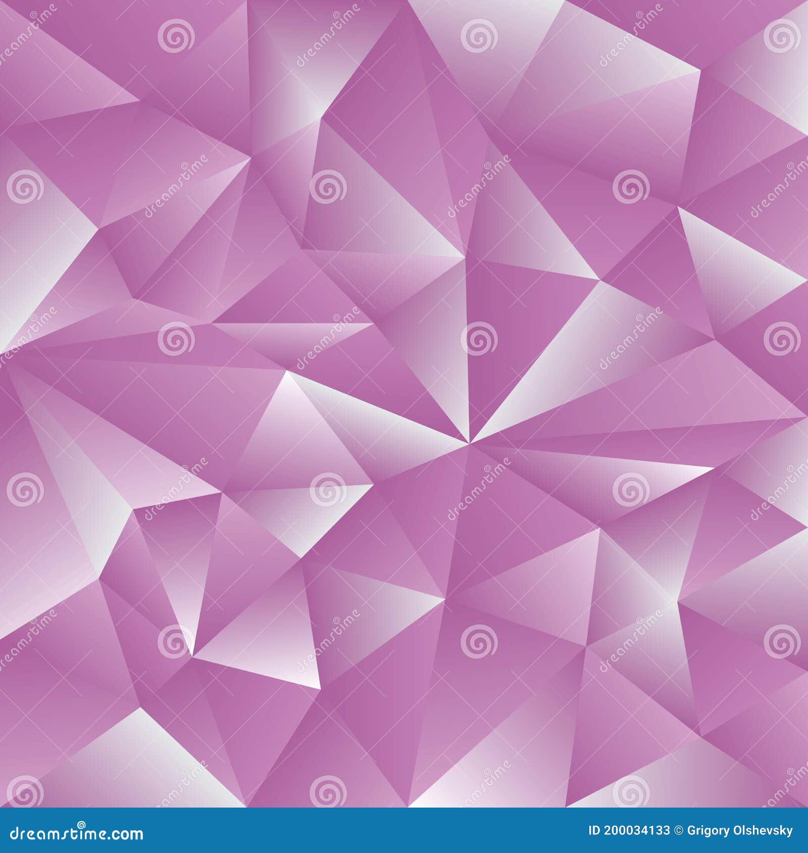 Abstract Pink Triangles Paint Background Stock Vector - Illustration of ...