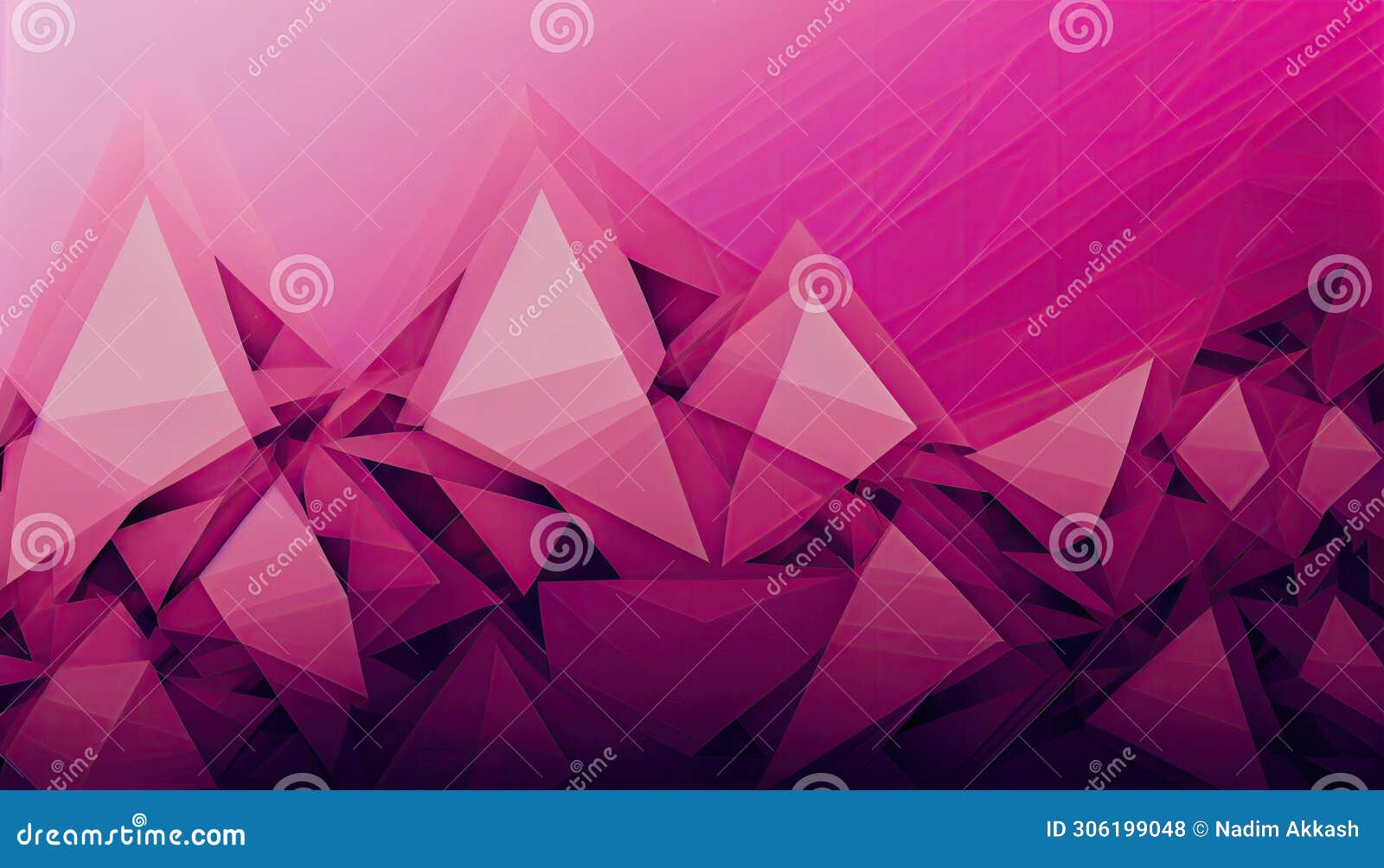 An Abstract Pink Triangleshaped Background Space Text Triangle Pattern ...