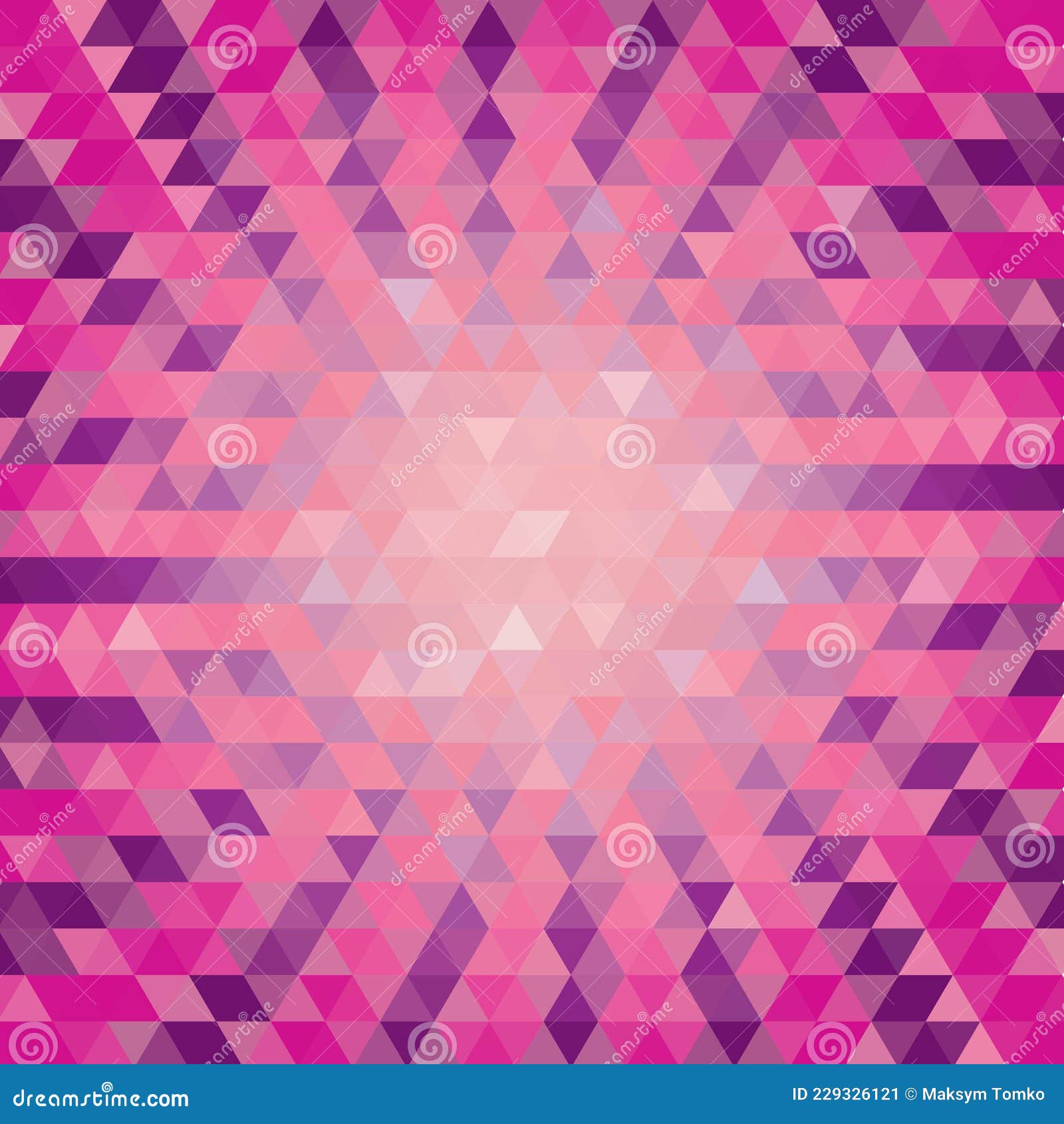 Pink Triangular Pattern. Modern Abstract Background. Eps 10 Stock ...