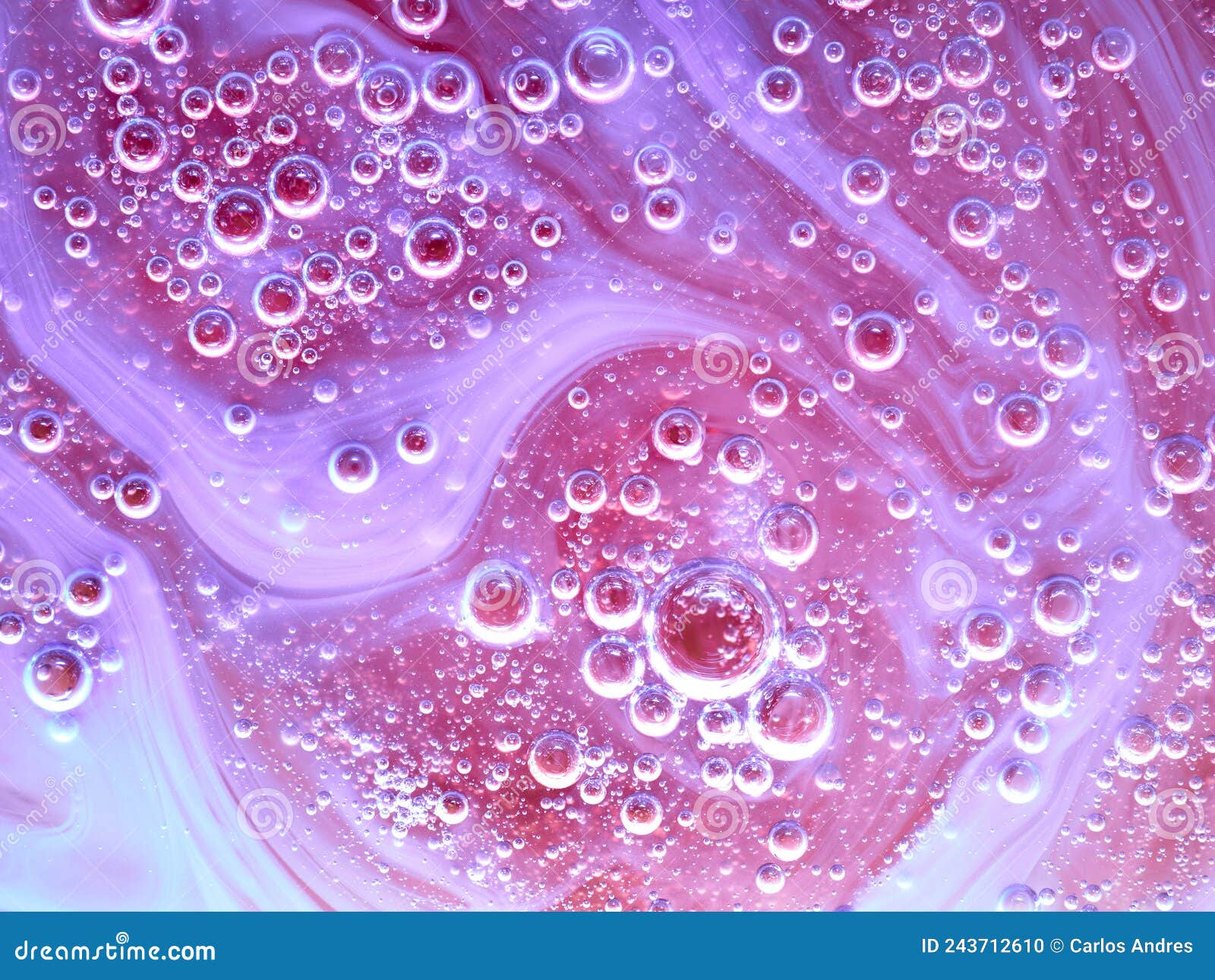 Abstract Pink Water Bubbles Background Stock Photo - Image of bubble ...