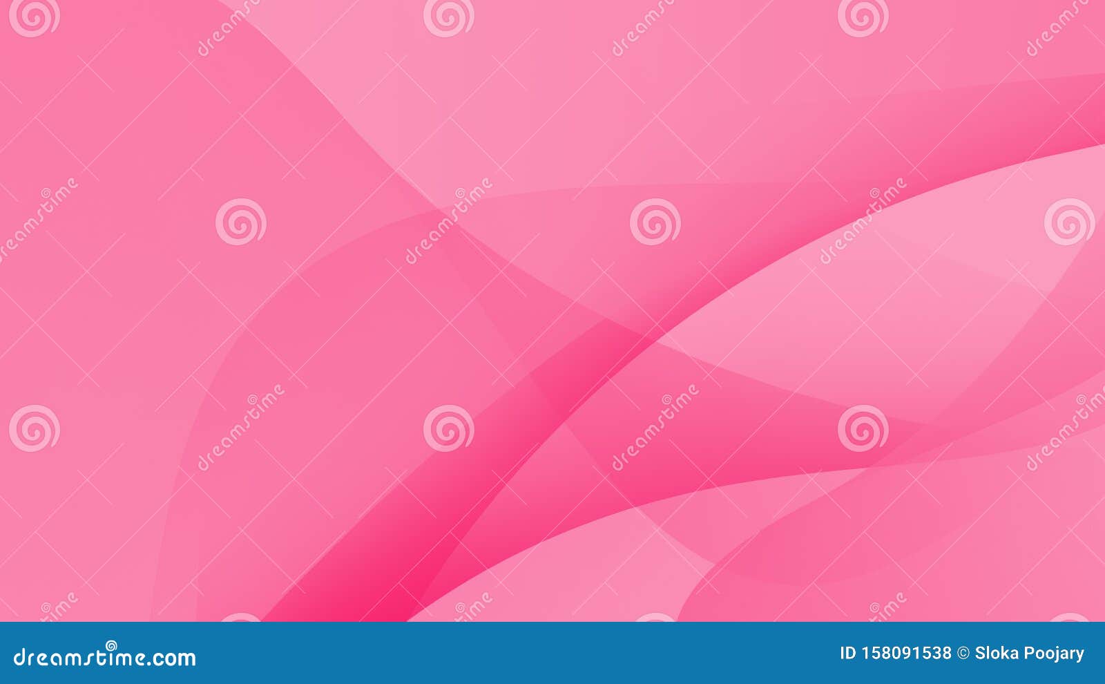Abstract Pink Waves. Smooth , Soft Background Stock Illustration ...