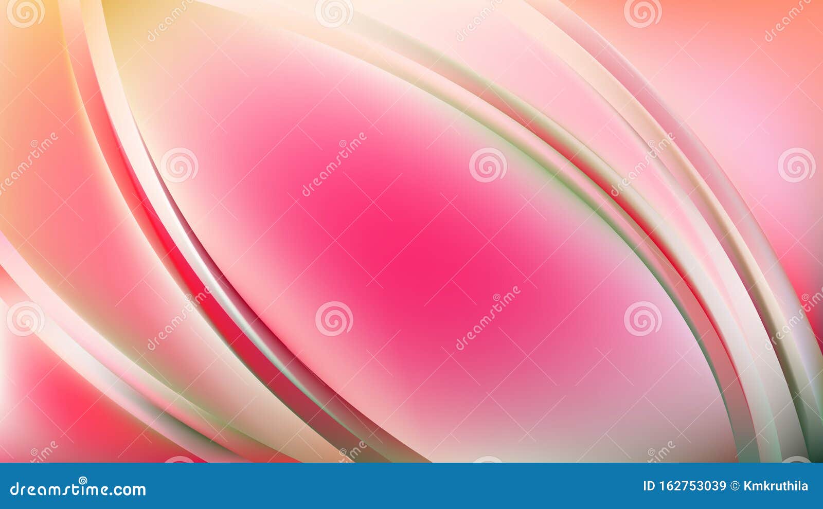 Abstract Pink Wavy Background Vector Stock Vector - Illustration of ...