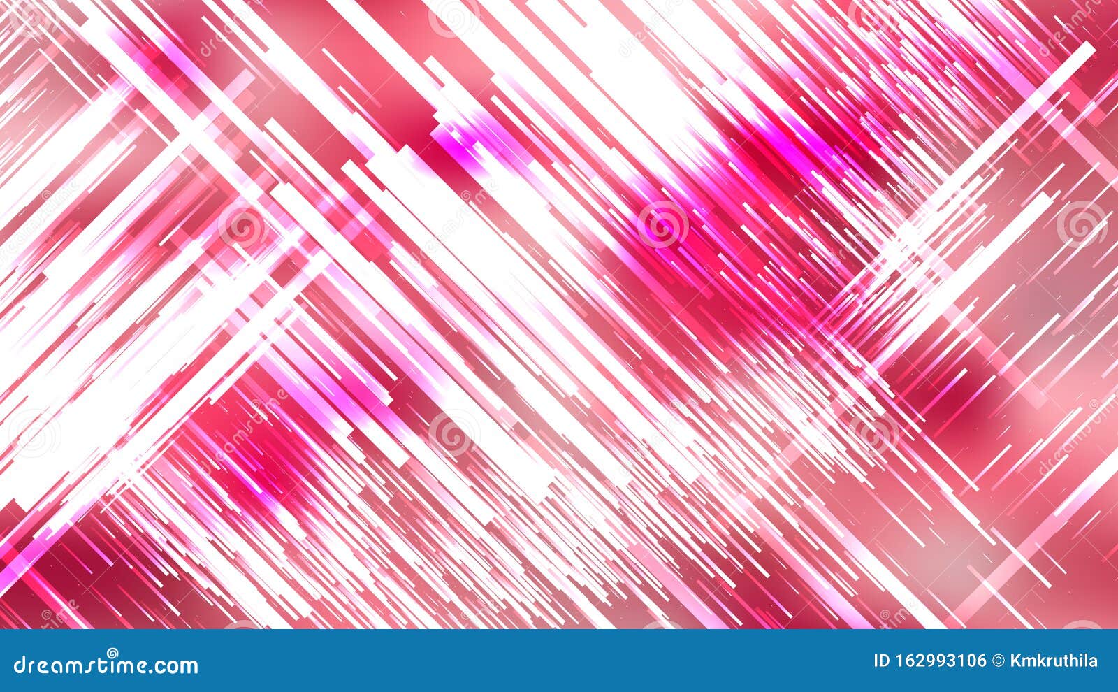 Abstract Pink and White Random Diagonal Lines Background Vector ...