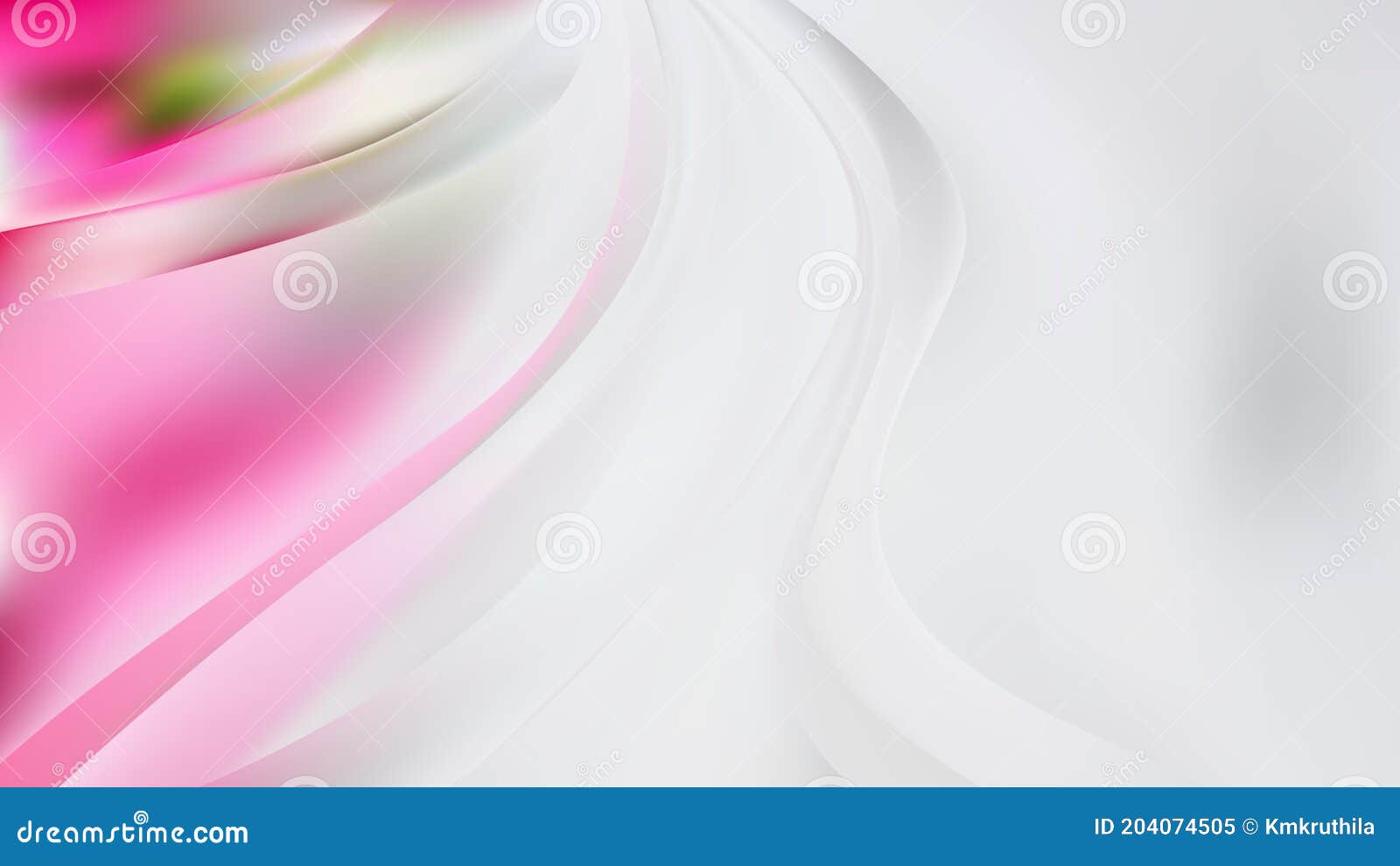 Abstract Pink and White Wave Background Vector Illustration Stock ...