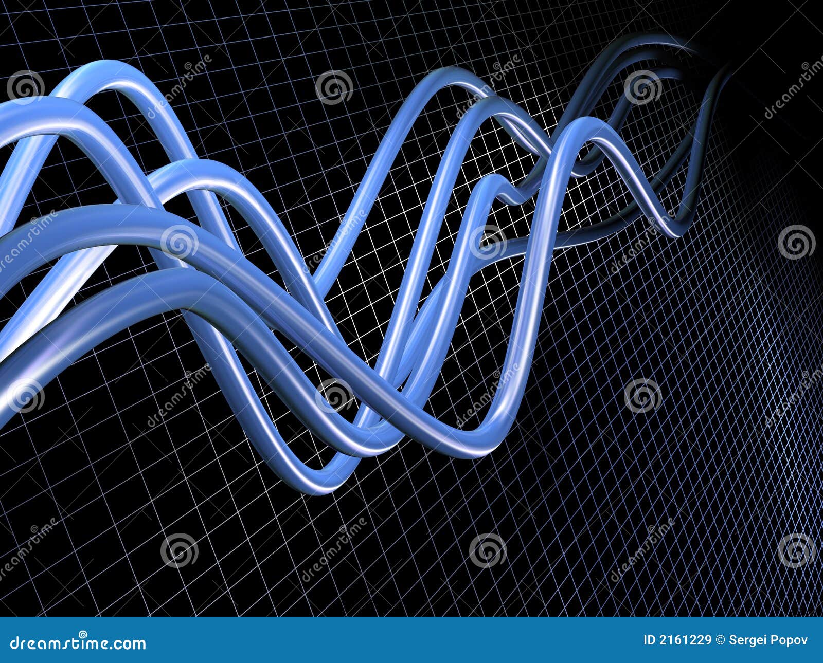 Abstract pipes stock illustration. Illustration of backgrounds - 2161229