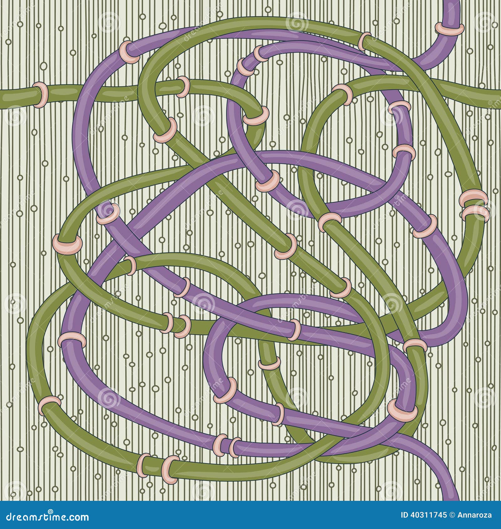 Abstract pipes. stock vector. Illustration of concepts - 40311745