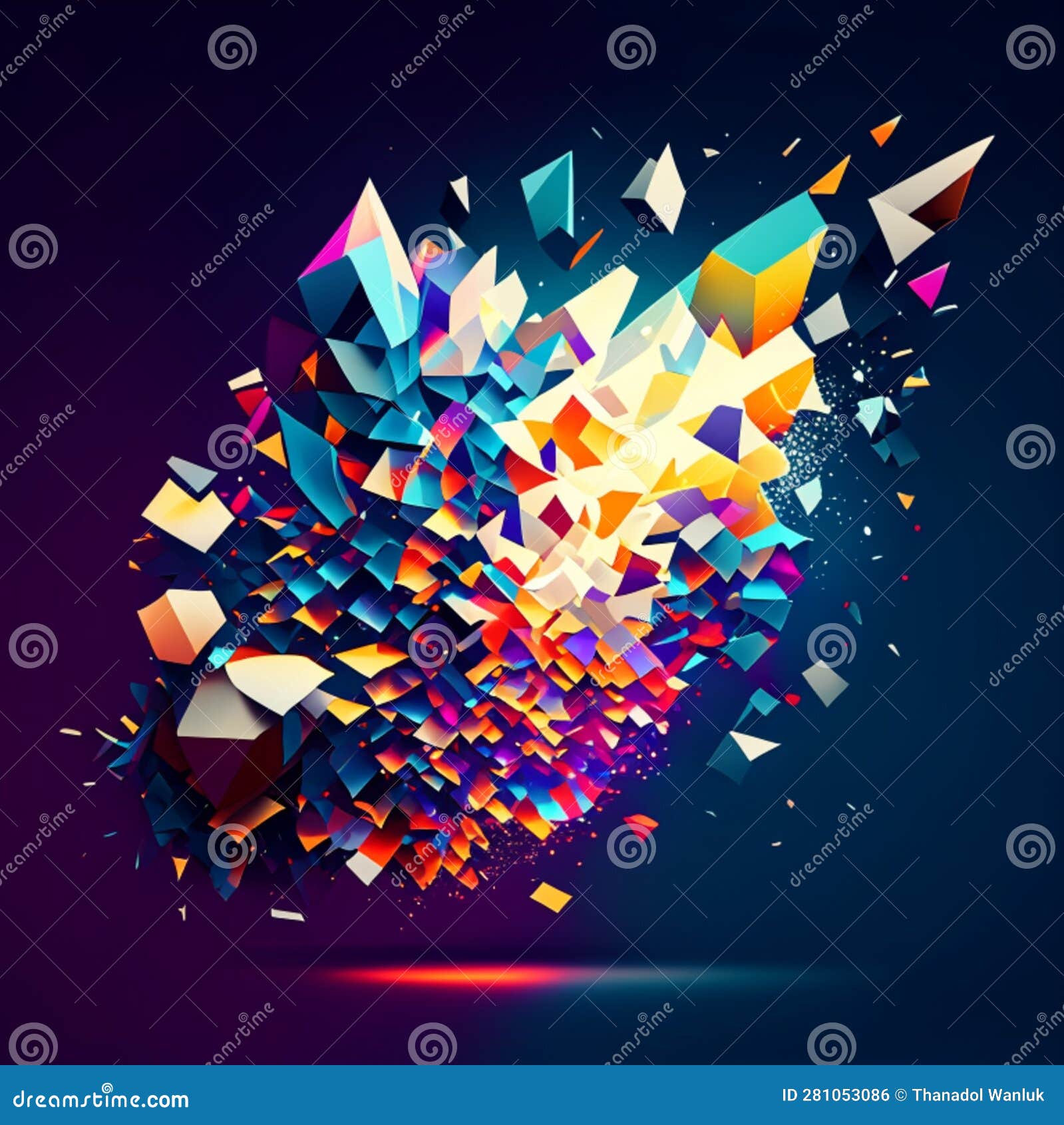 Abstract Pixel Art is a Form of Visual Expression that Combines the ...