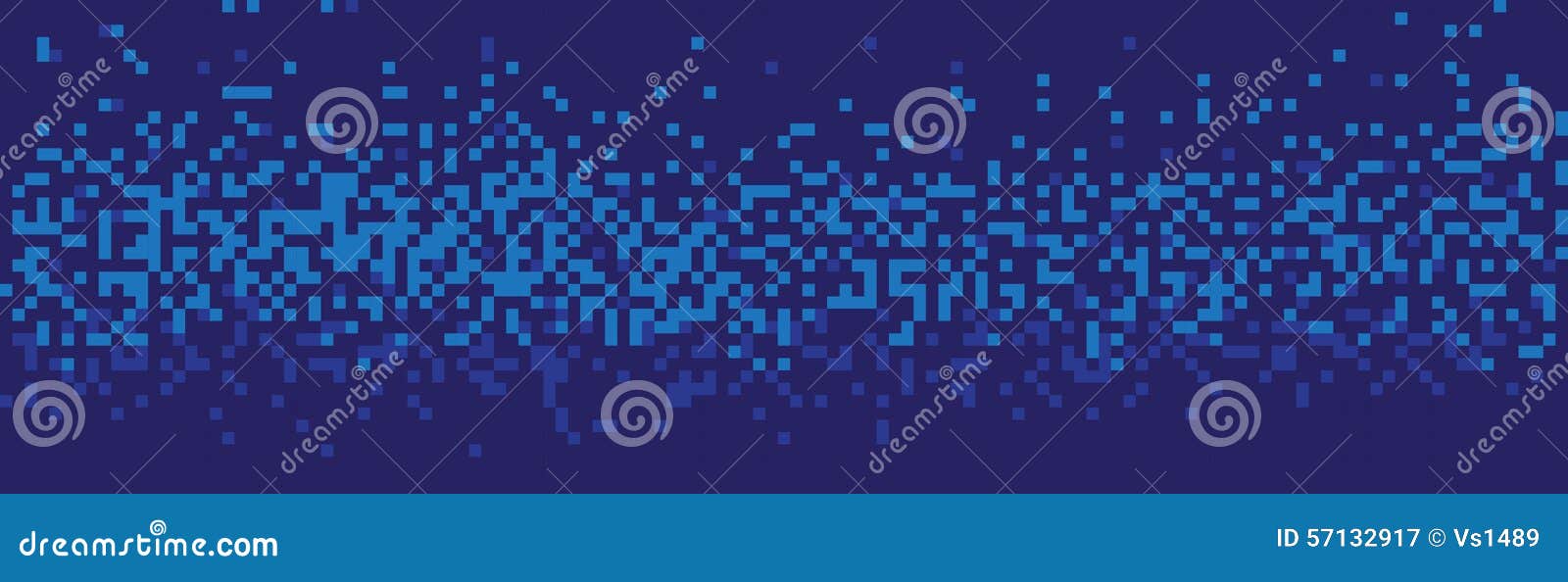 Abstract Pixel Background on Digital Screen Stock Vector - Illustration ...