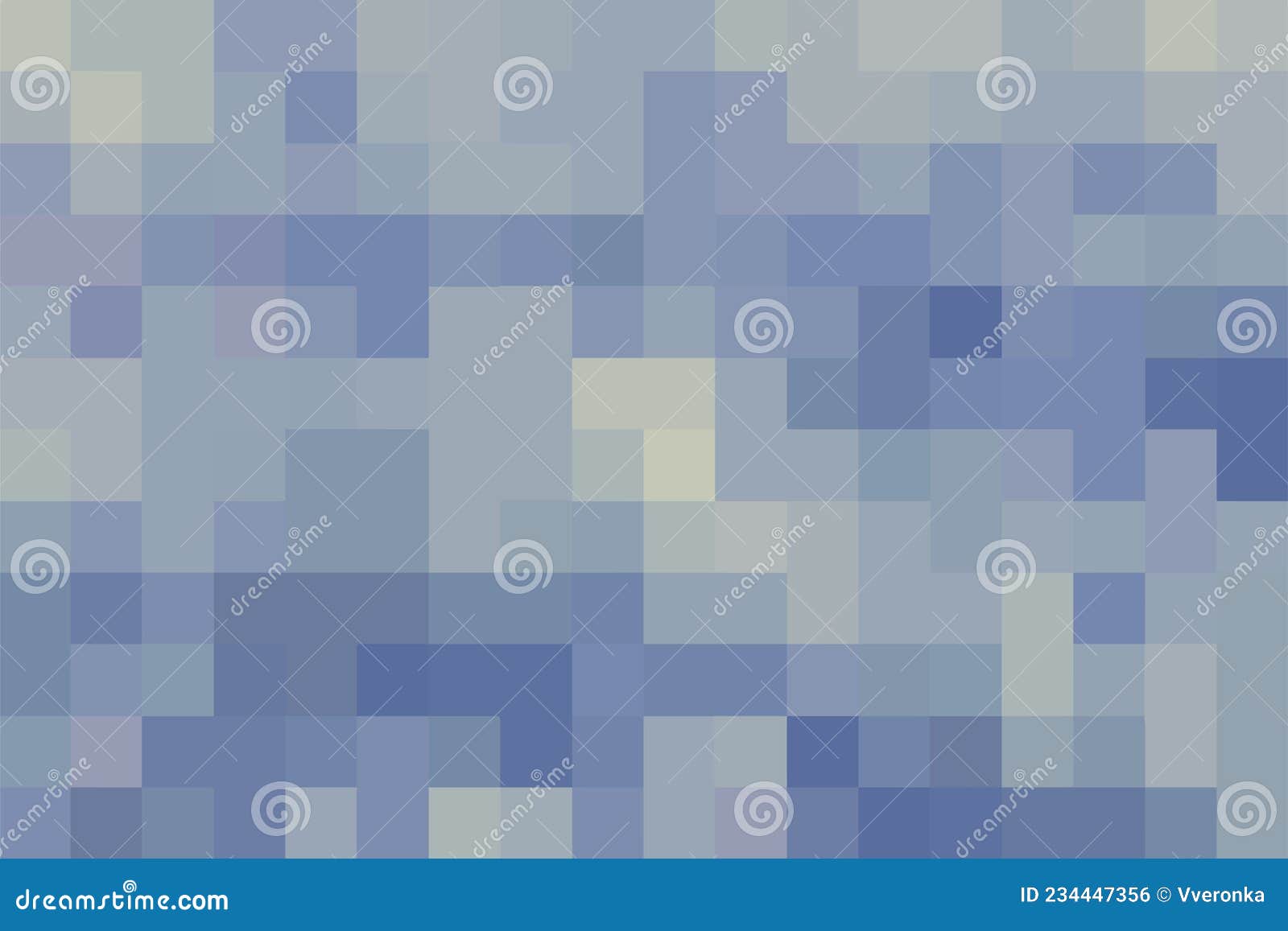 Abstract Pixel Blue Background. Geometric Texture from Blue Squares ...