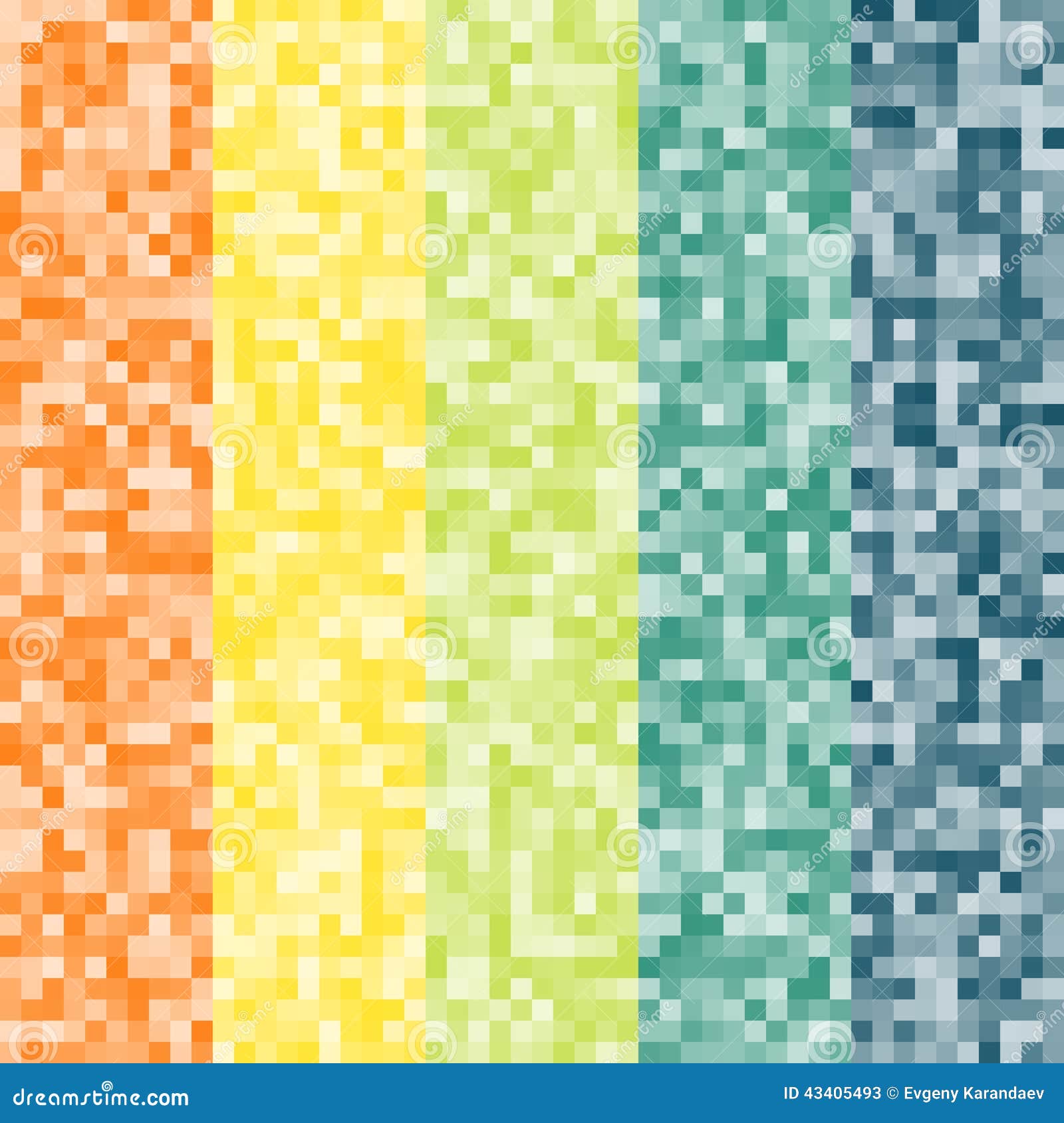 Abstract Pixel Colorful Background Stock Vector - Illustration of ...