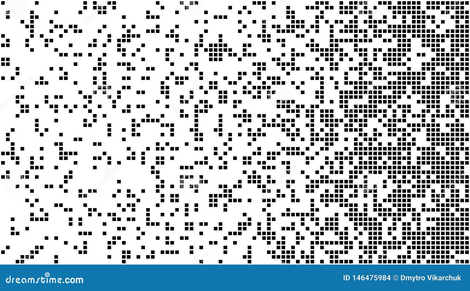 Abstract Pixel Gradient Background. Falling Pixels. Broken Texture ...