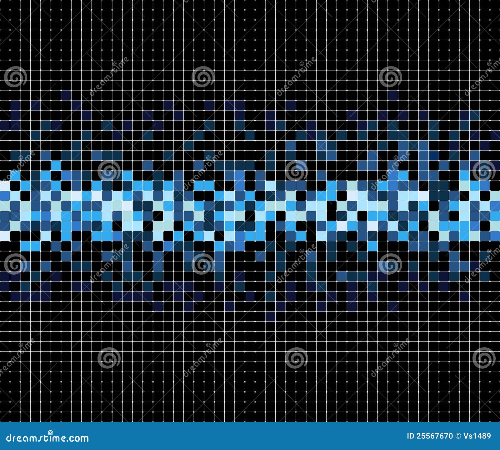 Abstract Pixel Mosaic Vector Background Stock Vector - Illustration of ...