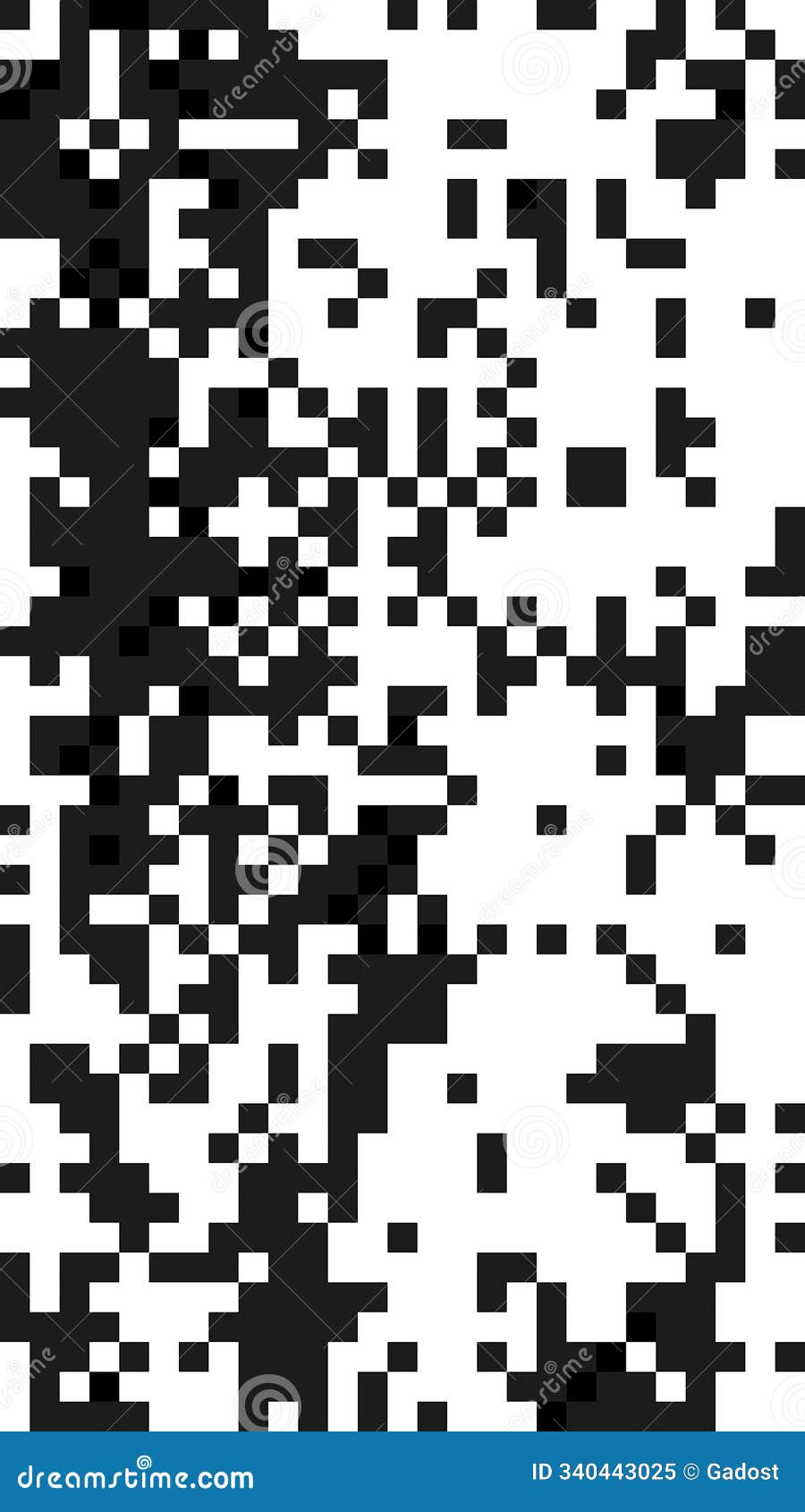 Abstract Pixel Retro 8bit Black and White Noise Static Overlay Texture ...
