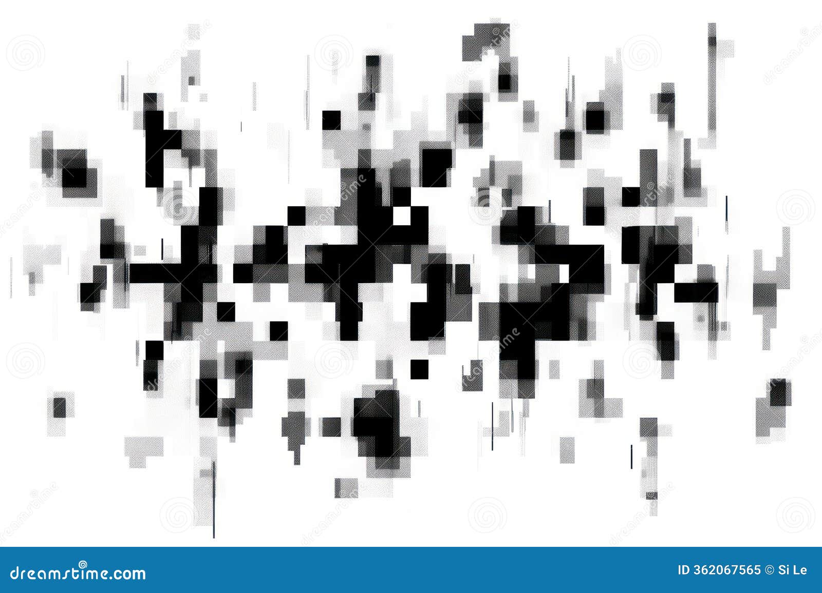 TV Noise Static Effect VHS Effect Panoramic View Creative AI Royalty ...