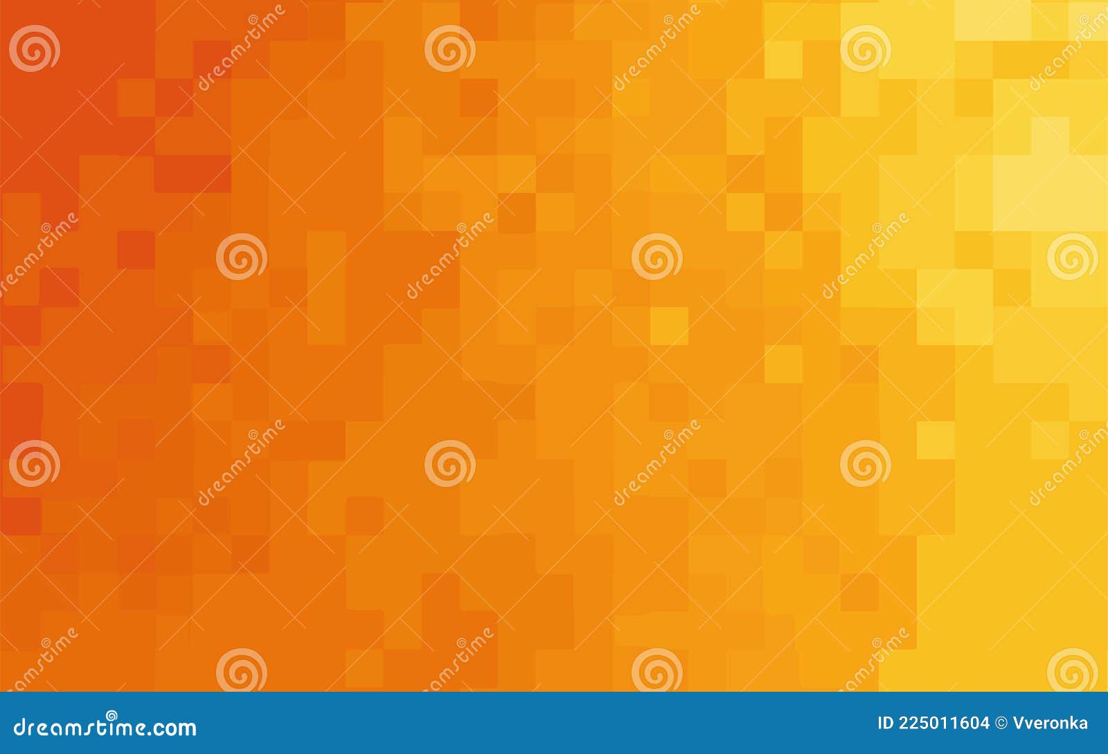 Abstract Pixel Yellow Background. Gold Geometric Texture from Squares ...