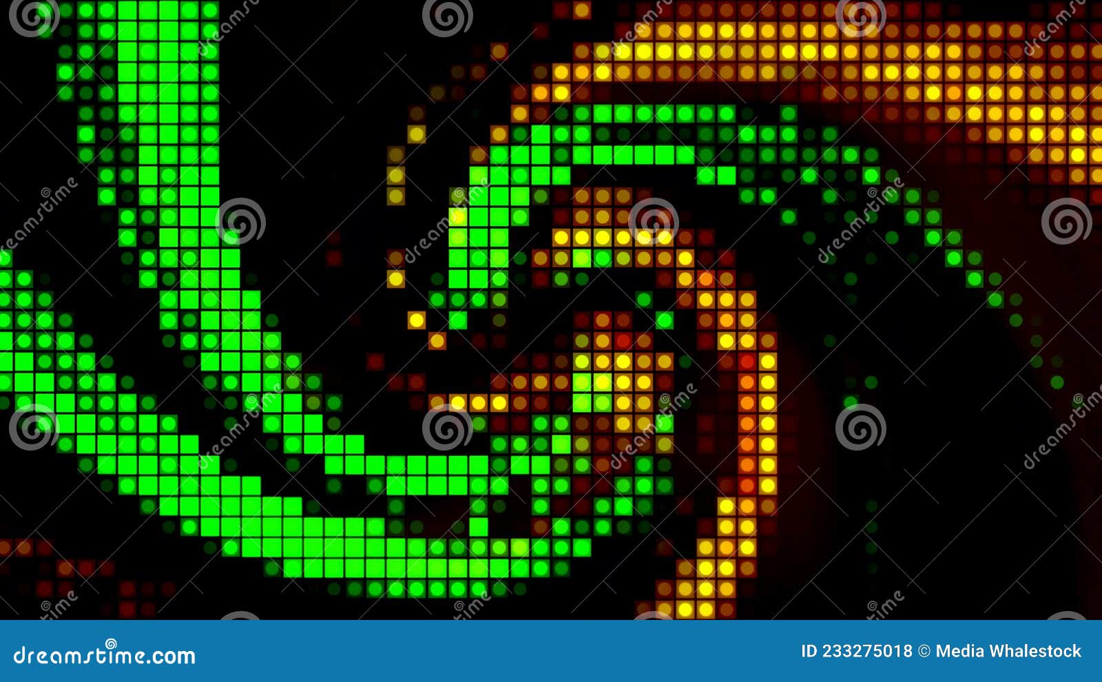 Pixelated Motion Trails Behind A Heavy Bike, Dynamic Pixel Effect Stock ...