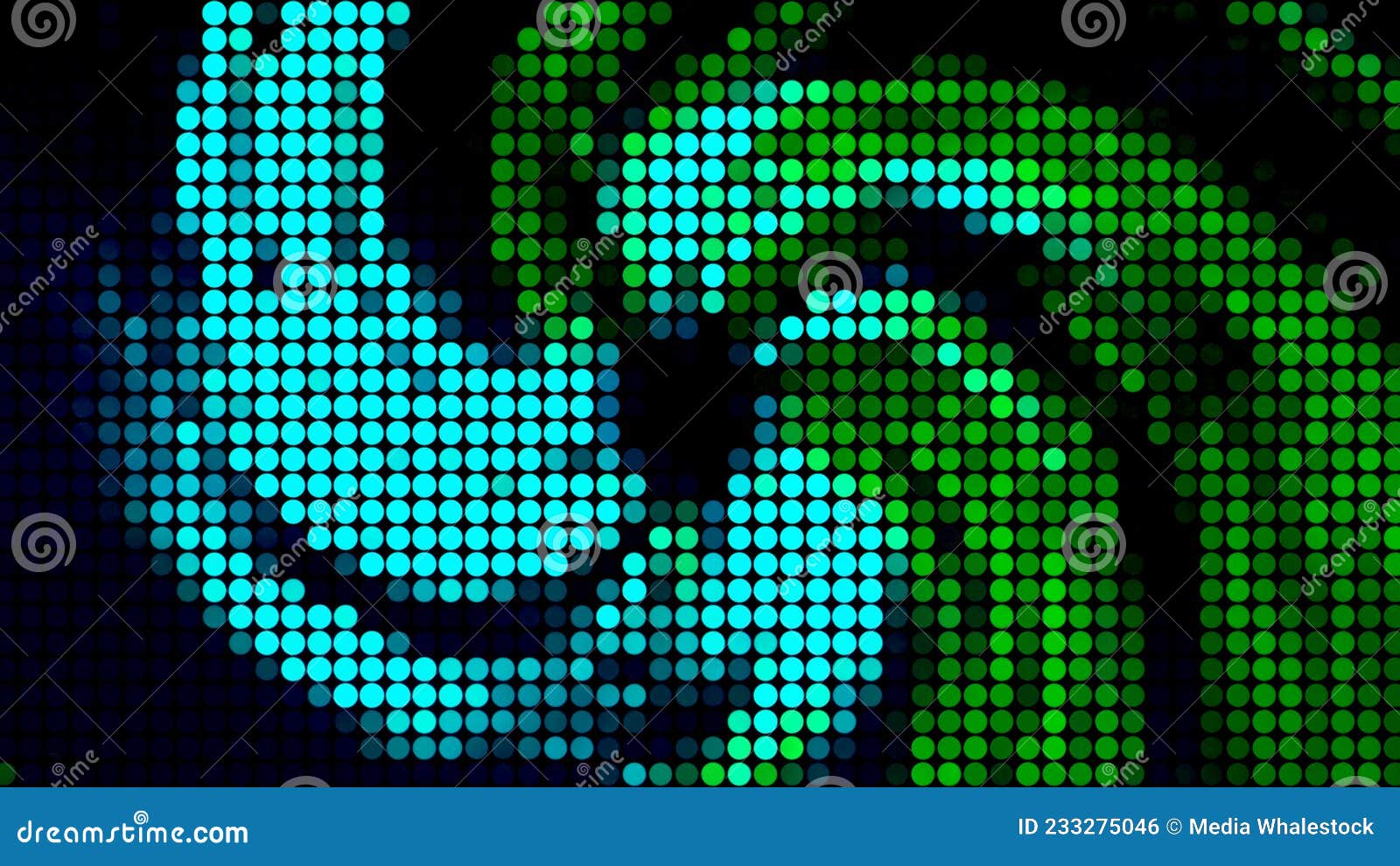 Abstract Pixelated Motion Graphics Background, Seamless Loop. Design ...