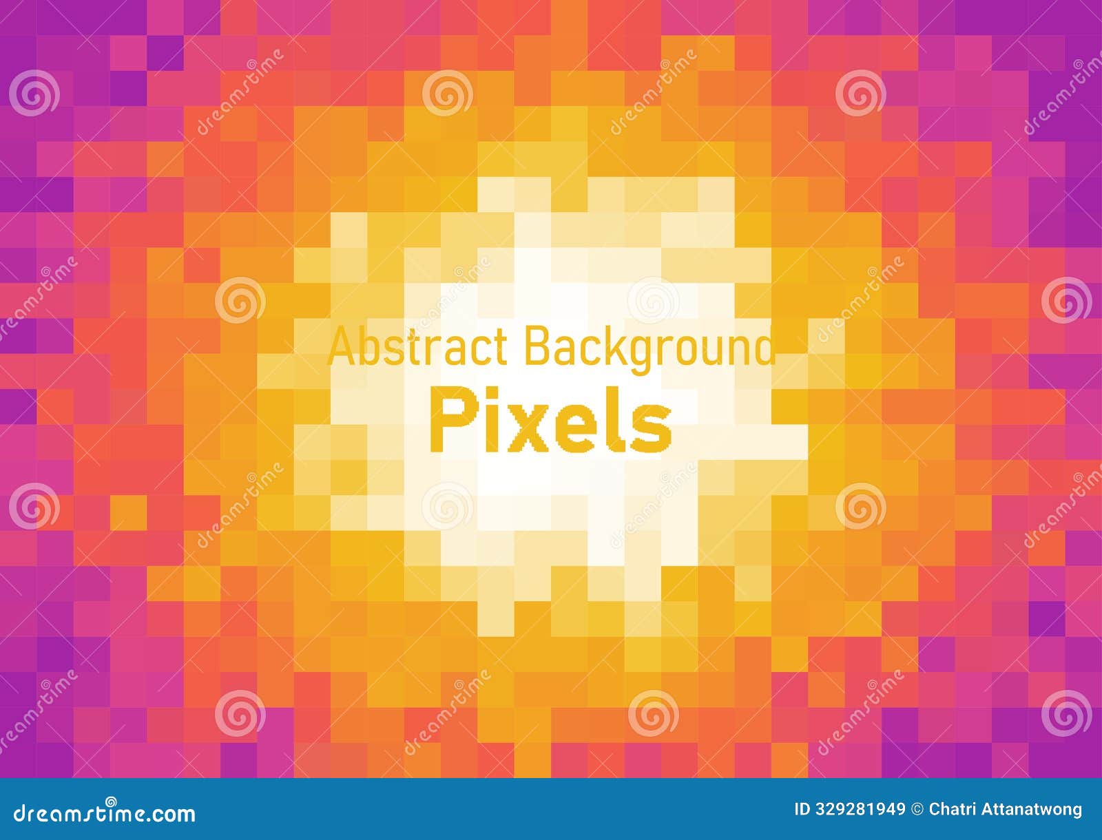 Abstract Pixels Background Yellow and Orange Gradient Colors Geometric ...