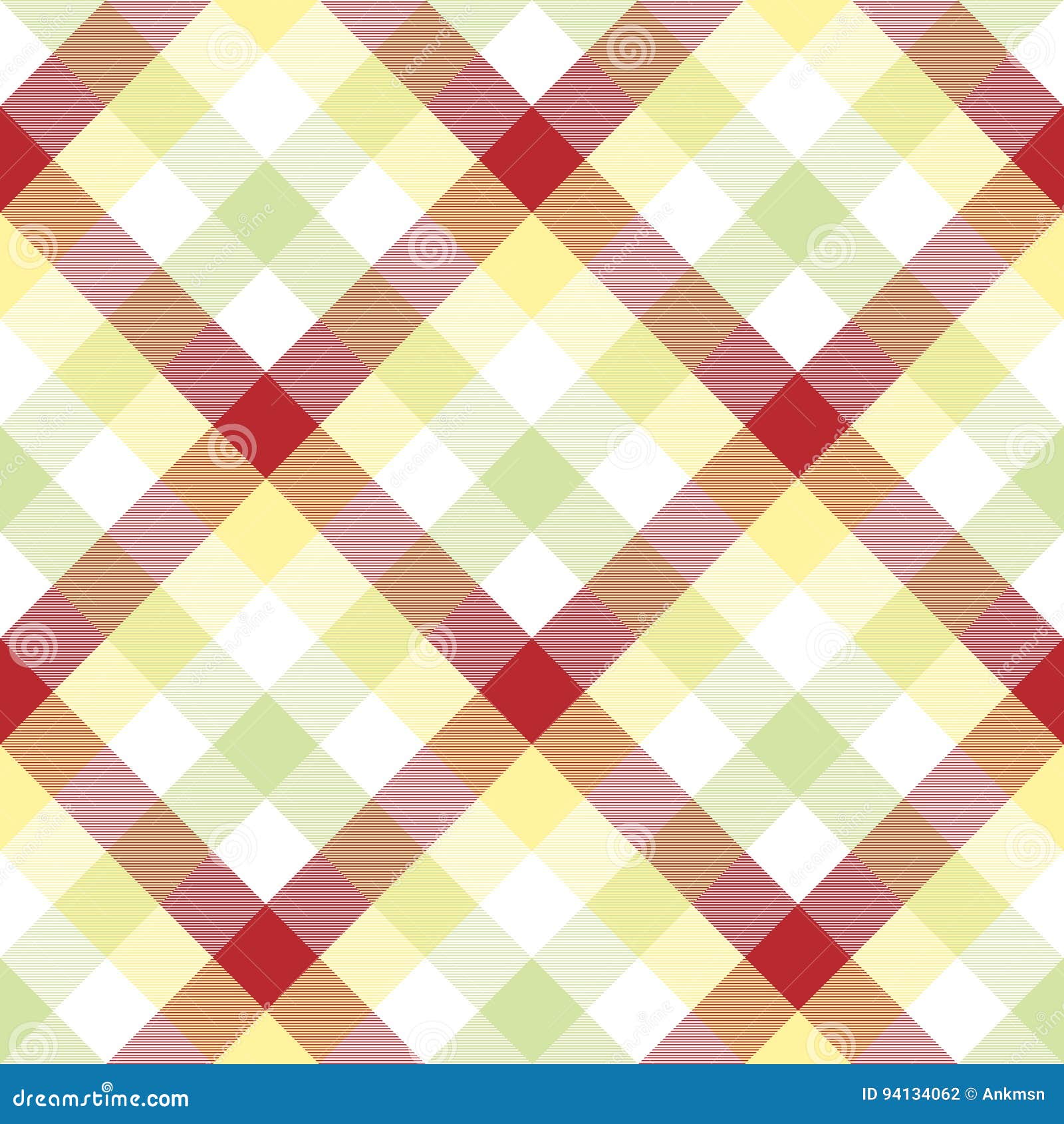 Abstract Plaid Fabric Texture Seamless Pattern Stock Vector ...