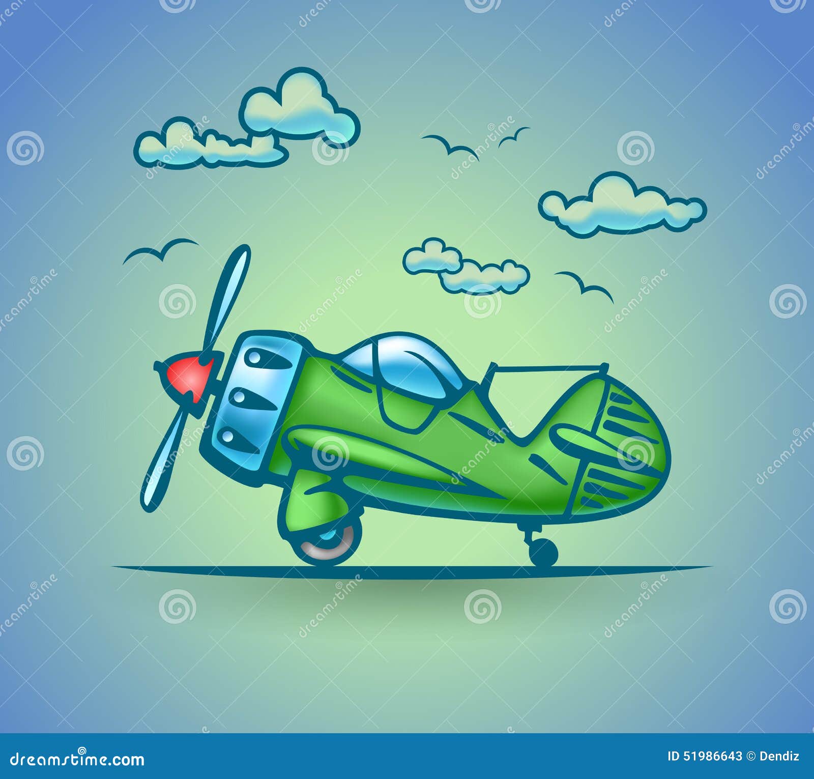 Abstract Plane, Stylization, Vector Stock Vector - Illustration of ...