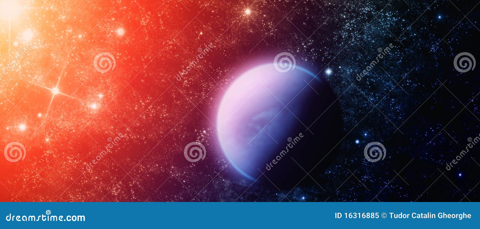 Abstract planet stock illustration. Illustration of night - 16316885