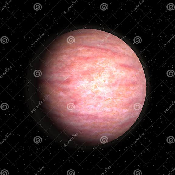 Abstract Planet Generated Texture Background Stock Illustration ...