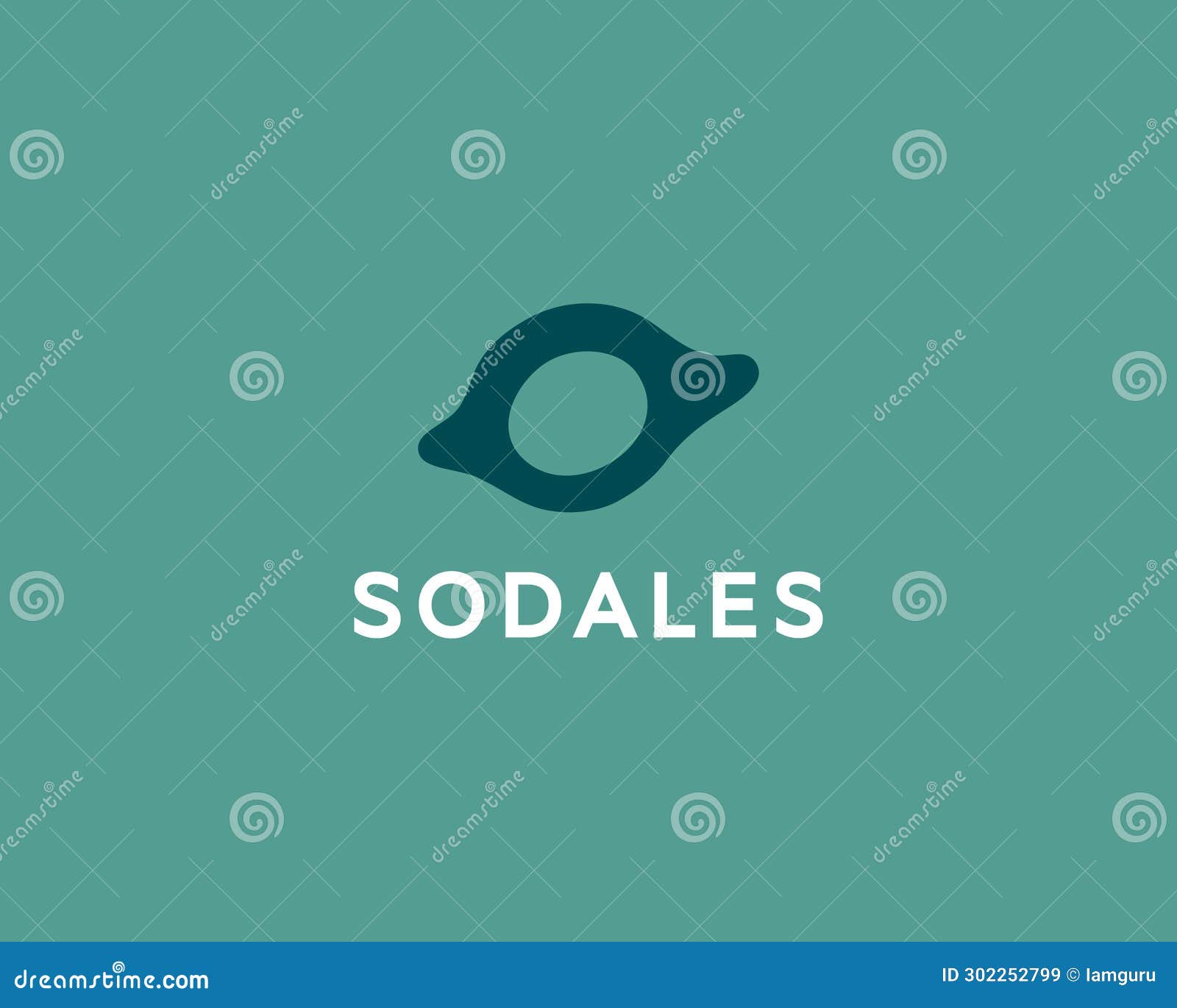 Abstract Planet Minimalist Logo. Creative Space Black Hole Science Sign ...