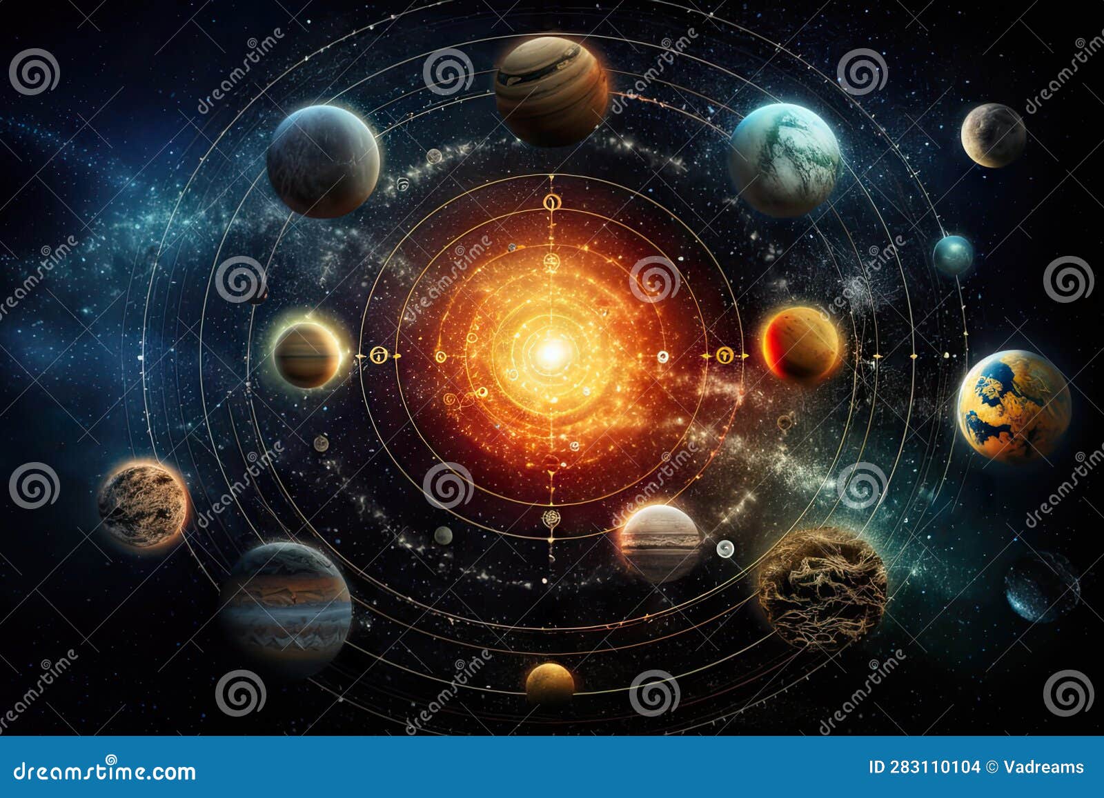 Abstract Planets Space