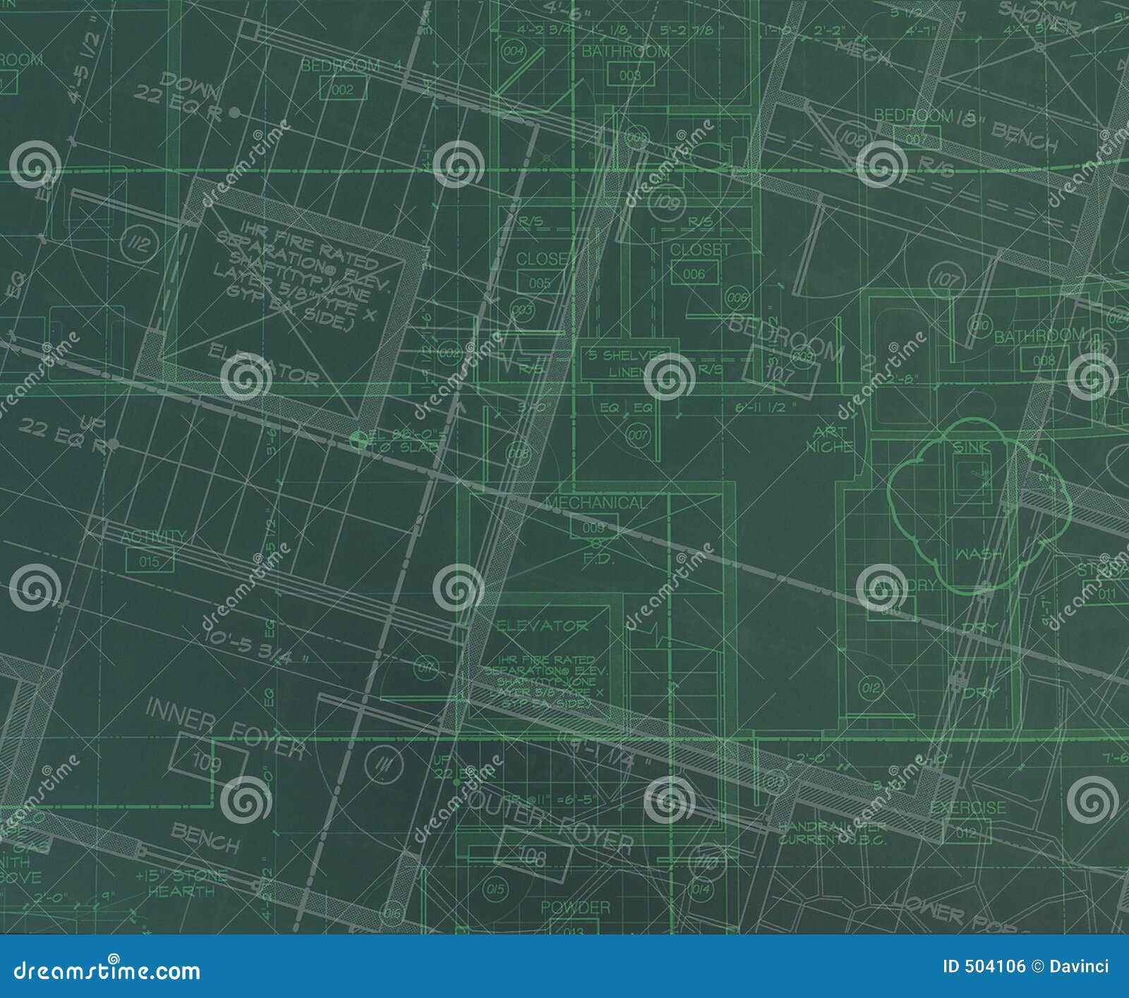 Abstract plans stock illustration. Illustration of project - 504106