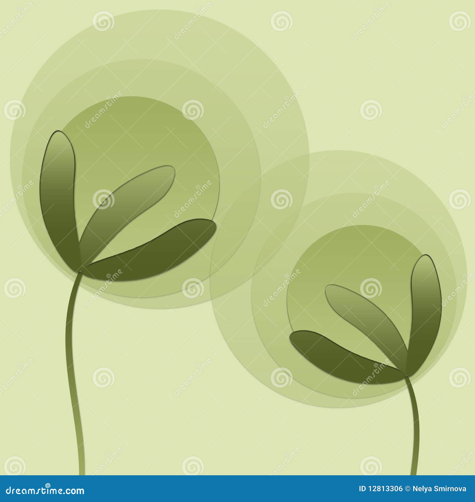 Abstract plants stock illustration. Illustration of medicine - 12813306