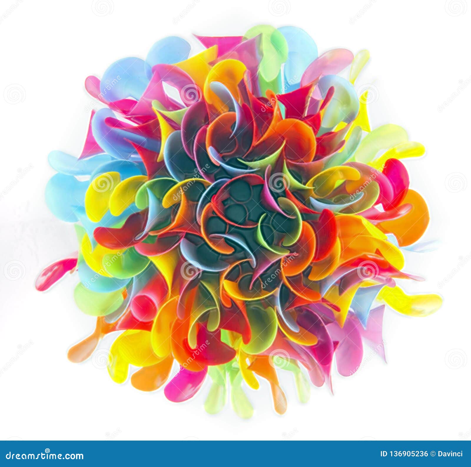 Abstract Plastic Straws Bright Color Stock Photo - Image of straw ...