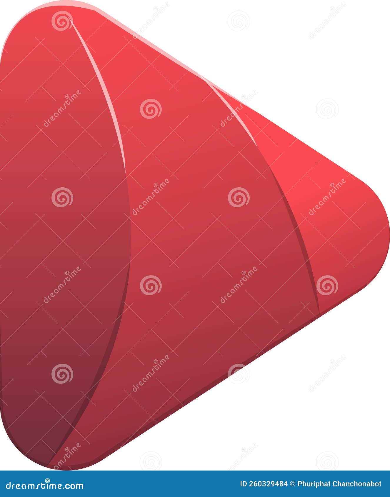 Abstract Play Button Logo Illustration in Trendy and Minimal Style ...