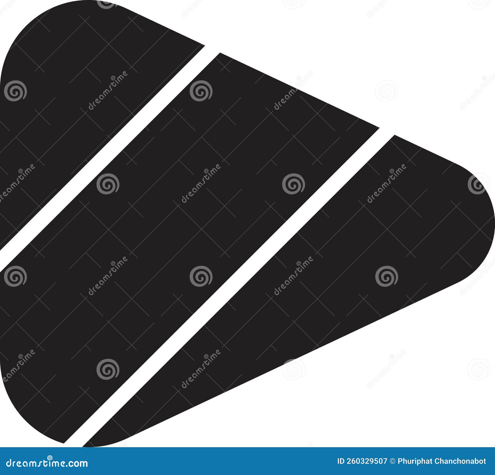 Abstract Play Button Logo Illustration in Trendy and Minimal Style ...