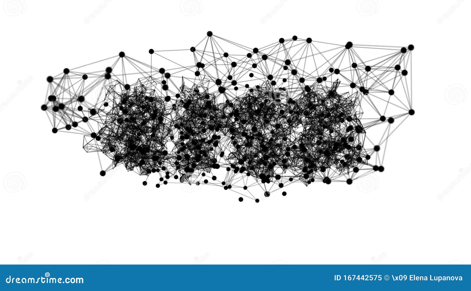 Abstract Plexus Animation Background with Text 2019 Stock Video - Video ...