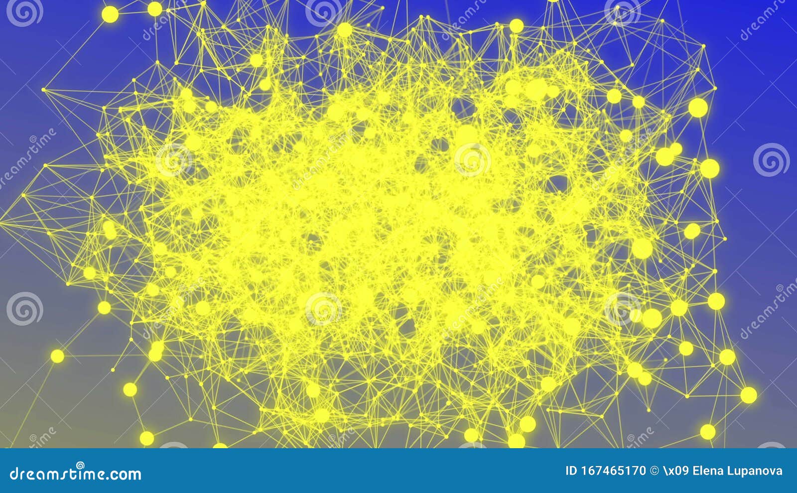 Abstract Plexus Animation Background with Text 2020 Stock Footage ...