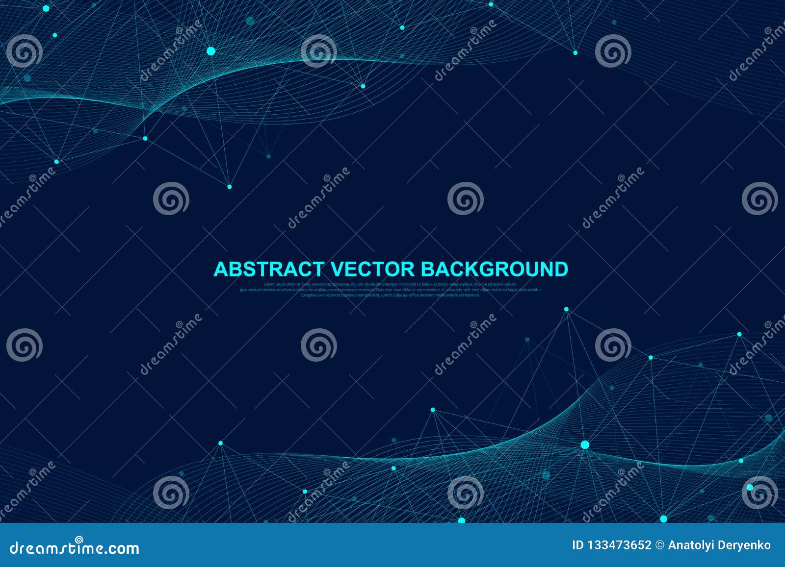 Plexus Background. Blue Polygon Vector Backdrop. Dots Connected With ... Plexus Background. Blue Polygon Vector Backdrop. Dots Connected With ...