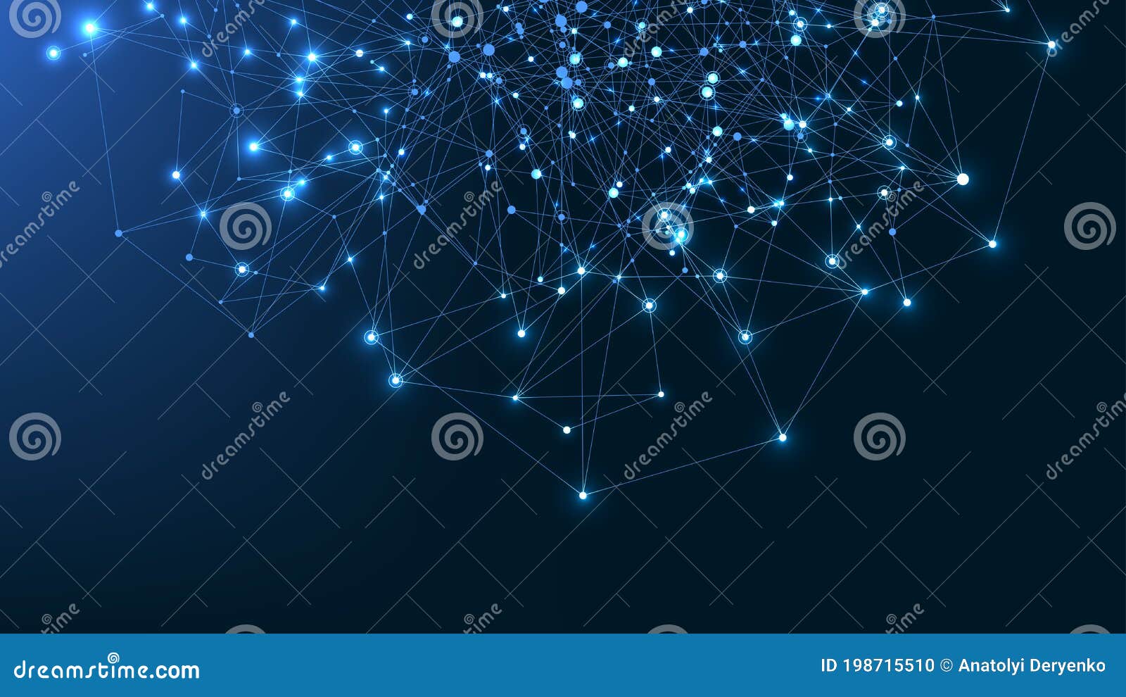 Abstract Plexus Background with Connected Lines and Dots. Plexus ...