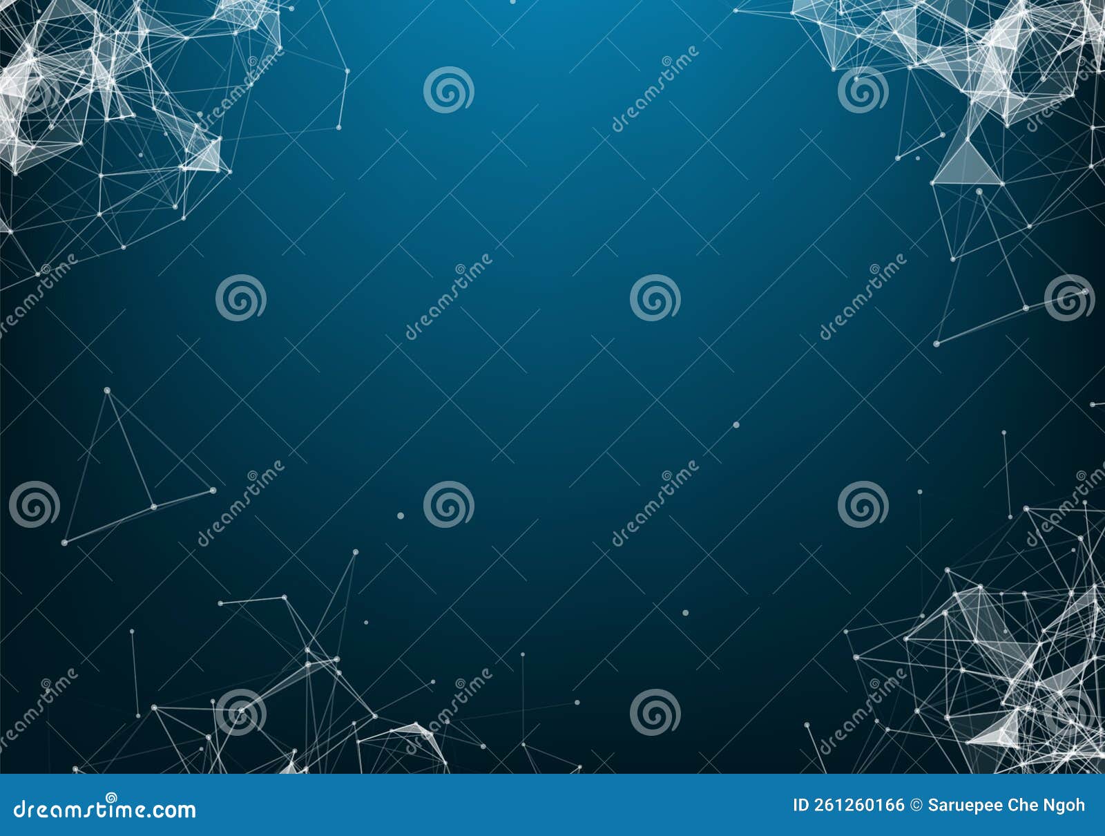 Abstract Plexus Background with Connected Lines and Dots. Wave Flow. Plexus Geometric Effect Big ...