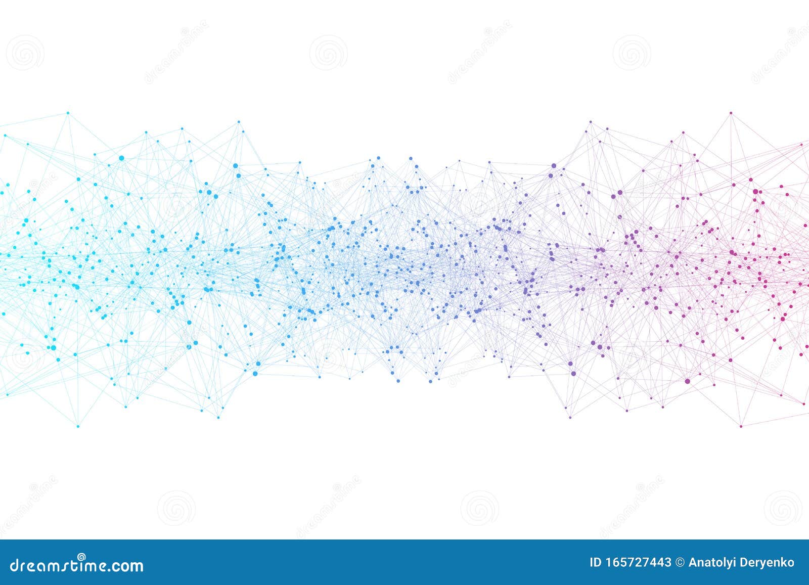 Plexus Background. Blue Polygon Vector Backdrop. Dots Connected With ... Plexus Background. Blue Polygon Vector Backdrop. Dots Connected With ...