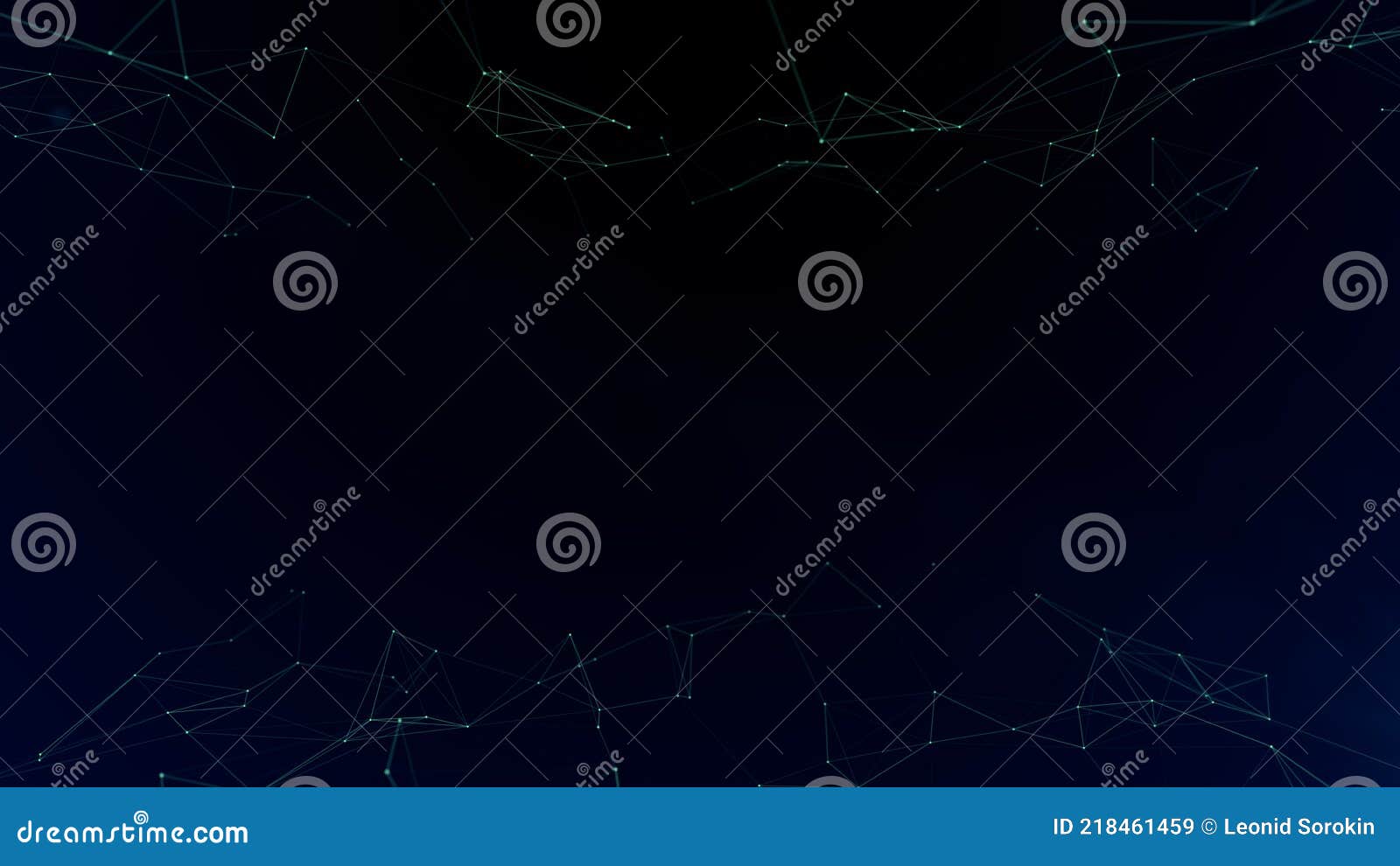Abstract Plexus Background with Dots and Lines Moving in Space Stock ...