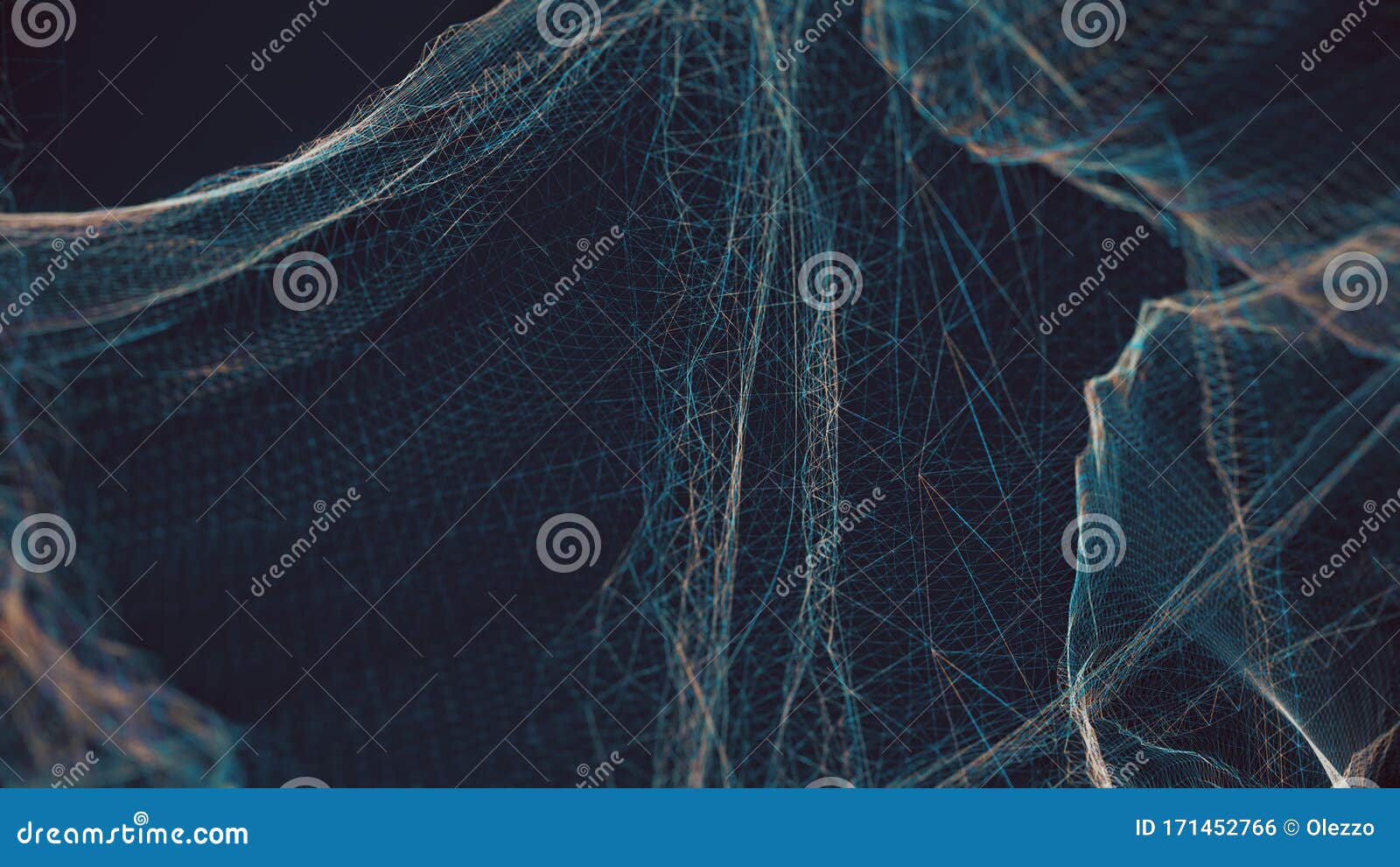 Abstract Plexus Background, Gray and Blue Tones, Science and Research ...