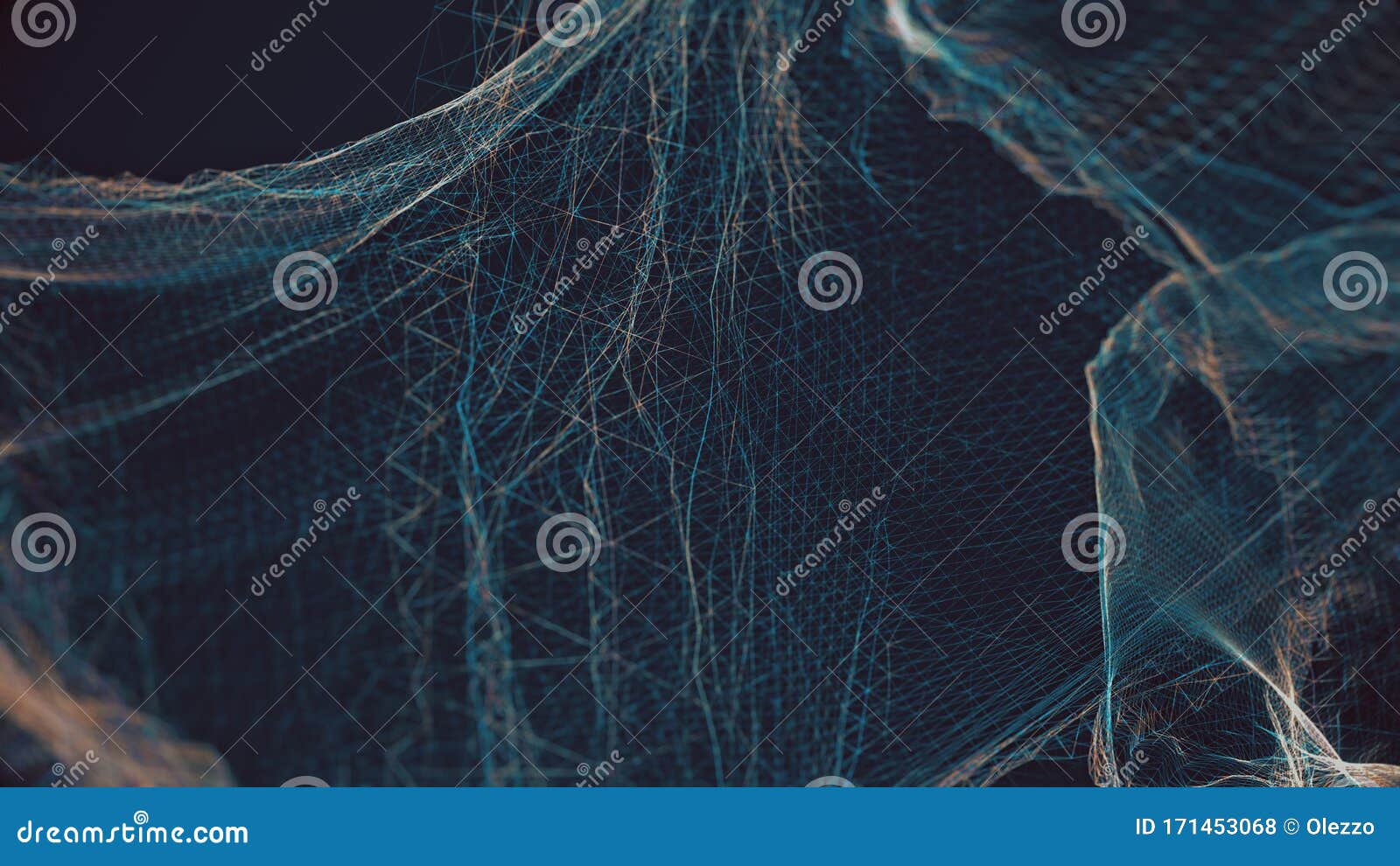 Abstract Plexus Background, Gray and Blue Tones, Science and Research ...