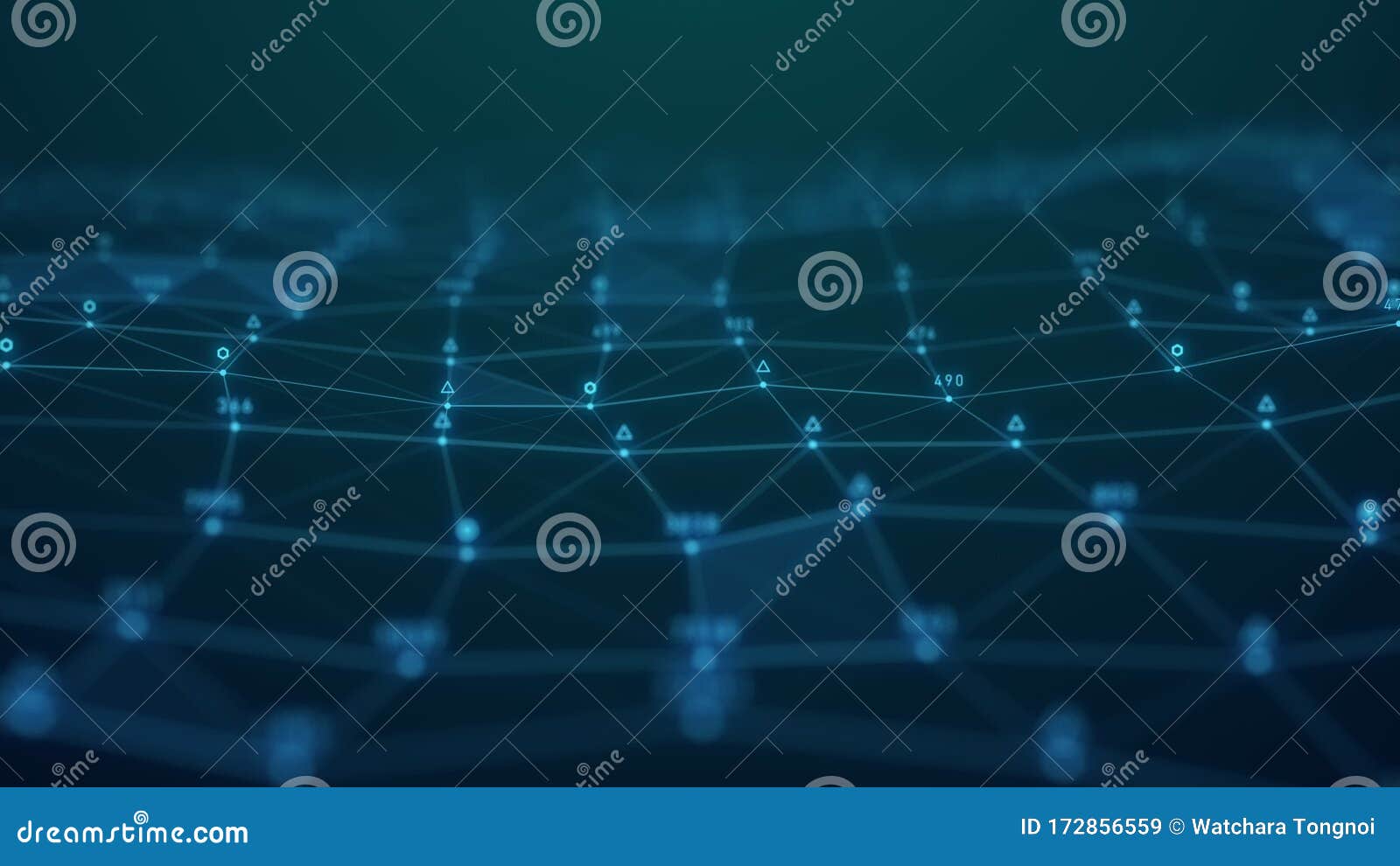 Abstract Plexus Geometry Background Connecting Technology Concept ...