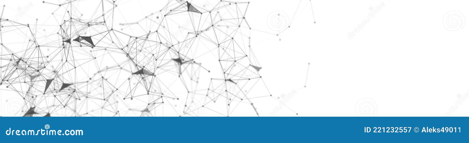 Abstract Plexus of Lines on a White Background.Molecule Structure and ...