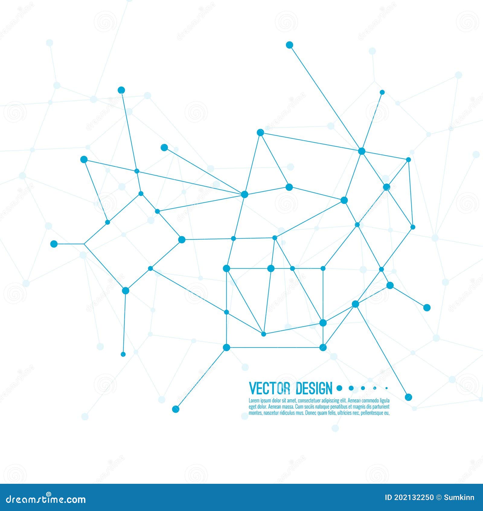 Abstract Plexus Technology Background. Stock Vector - Illustration of ...