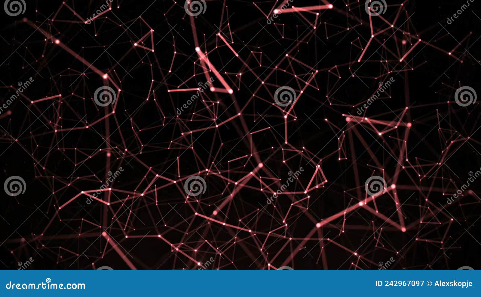 Abstract Plexus Technology Science Concept Stock Illustration ...