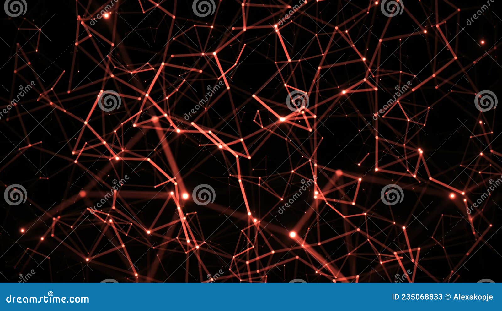 Abstract Plexus Technology Science Concept Stock Illustration ...
