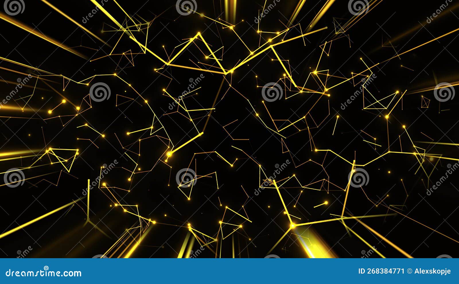 Abstract Plexus Technology Science and Engineering Background Stock ...